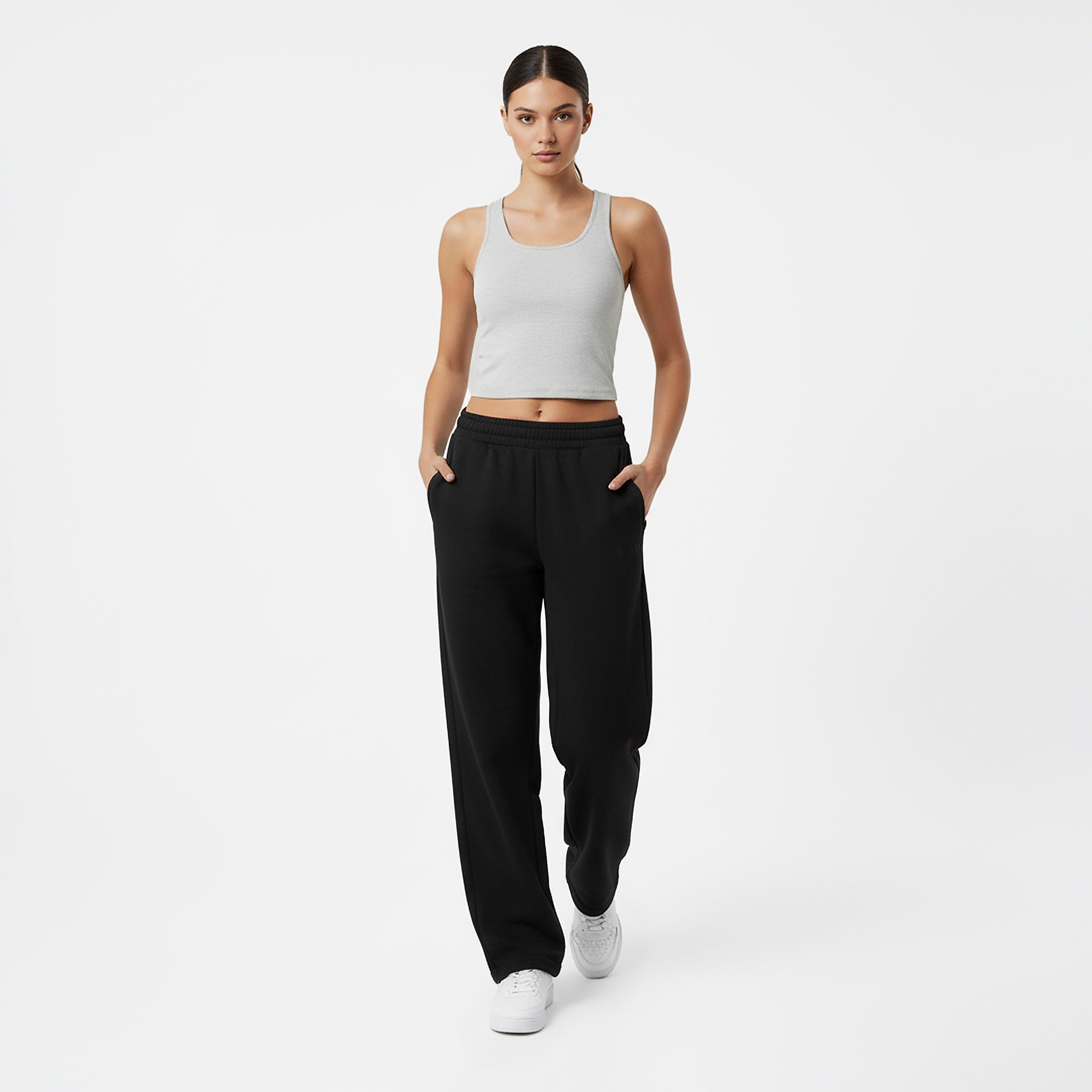USA Pro Womens Open Hem Fleece Joggers | Sports Direct