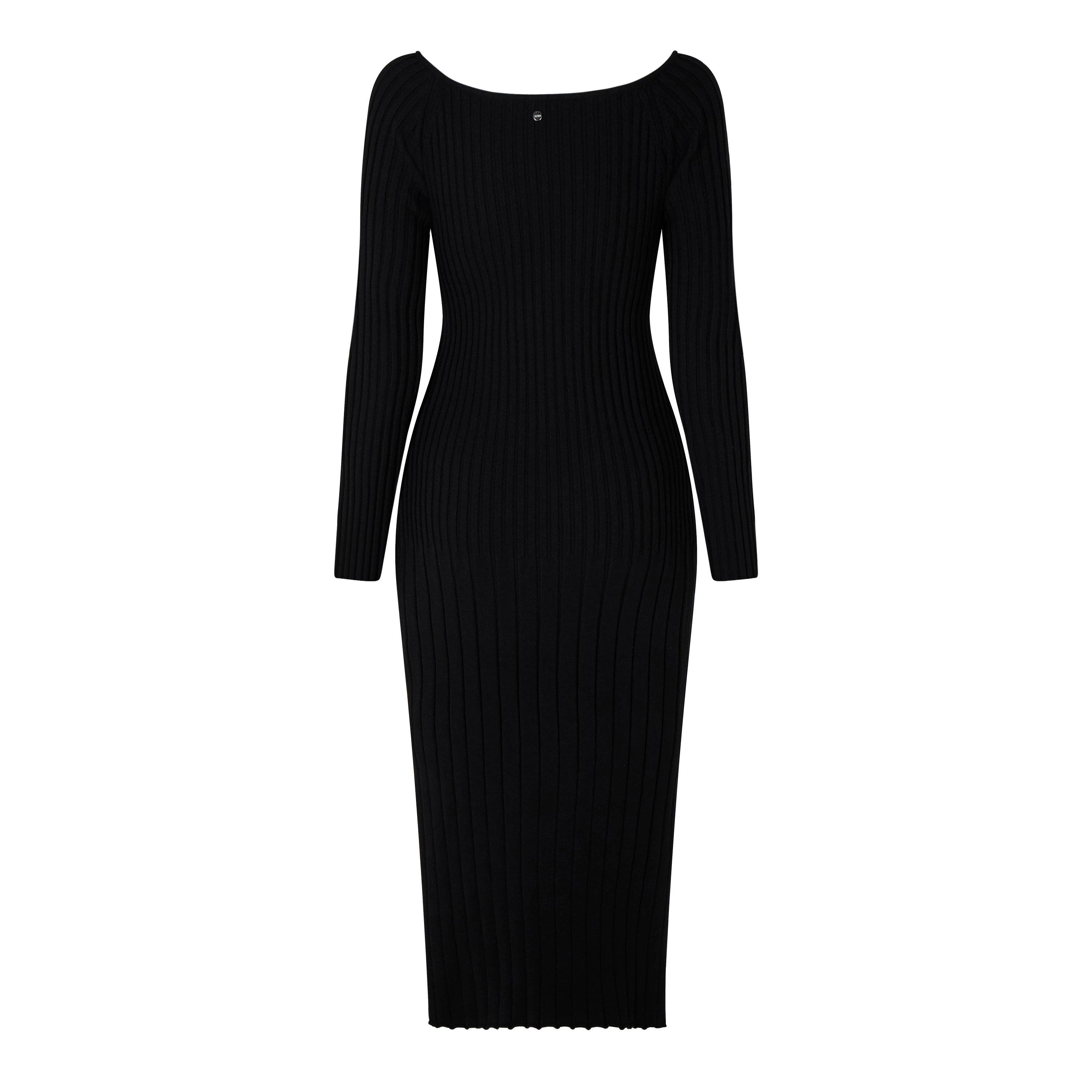 Boss | Women's C_Flimt Knitted Dress, Flattering Ribbed Design ...
