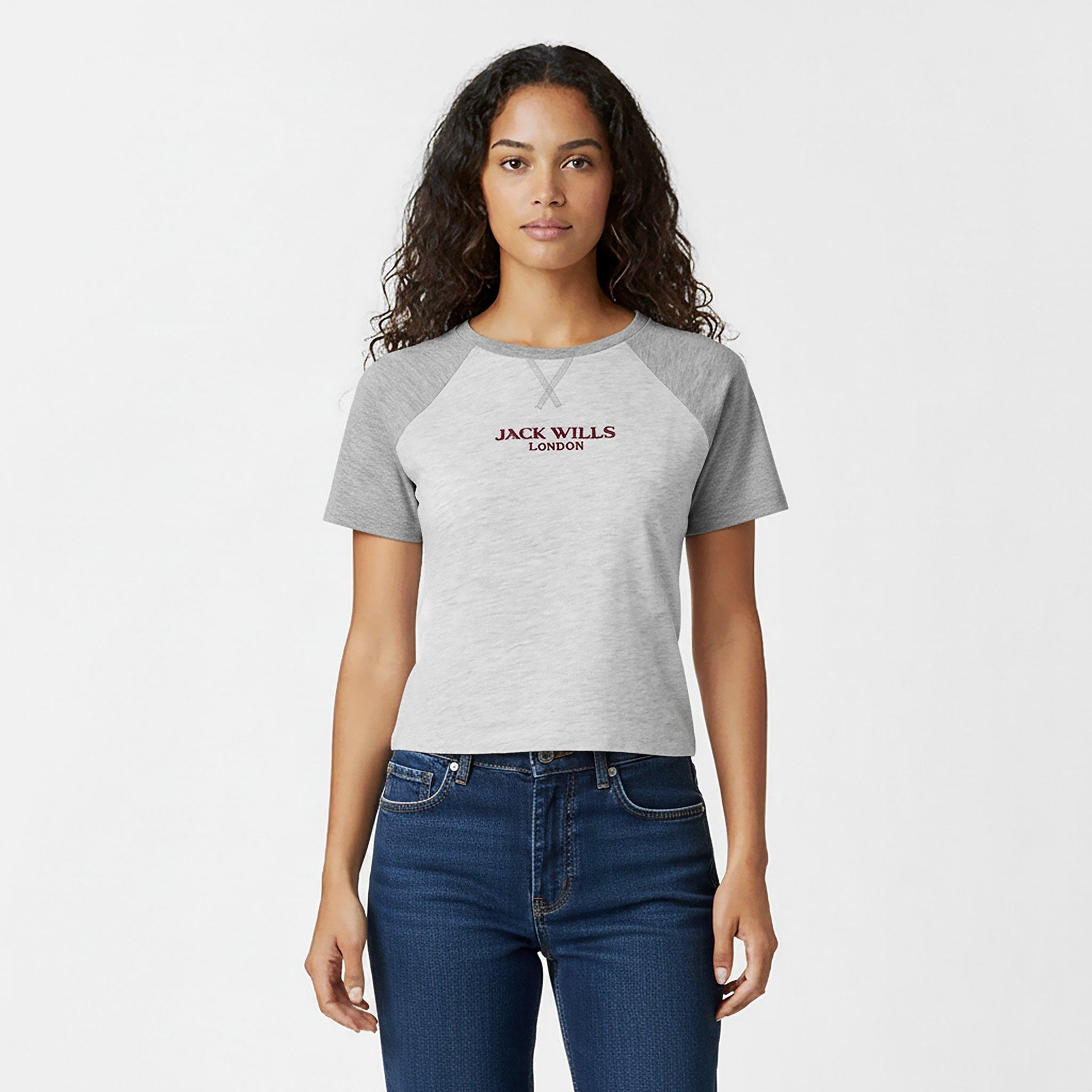 Jack Wills Women's JW Pop Graphic Oversized T-Shirt | FRASERS