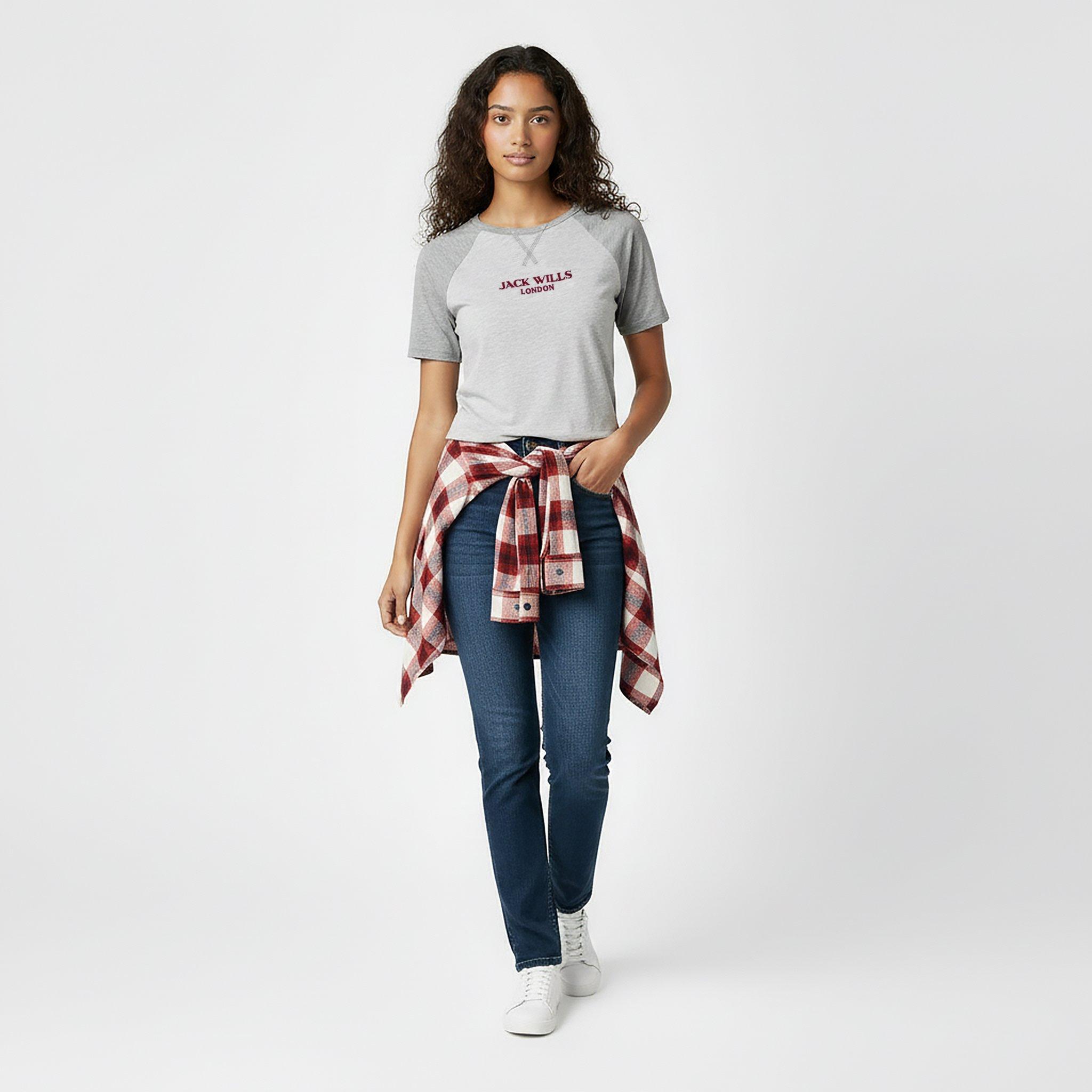Jack Wills Women's JW Pop Graphic Oversized T-Shirt | FRASERS
