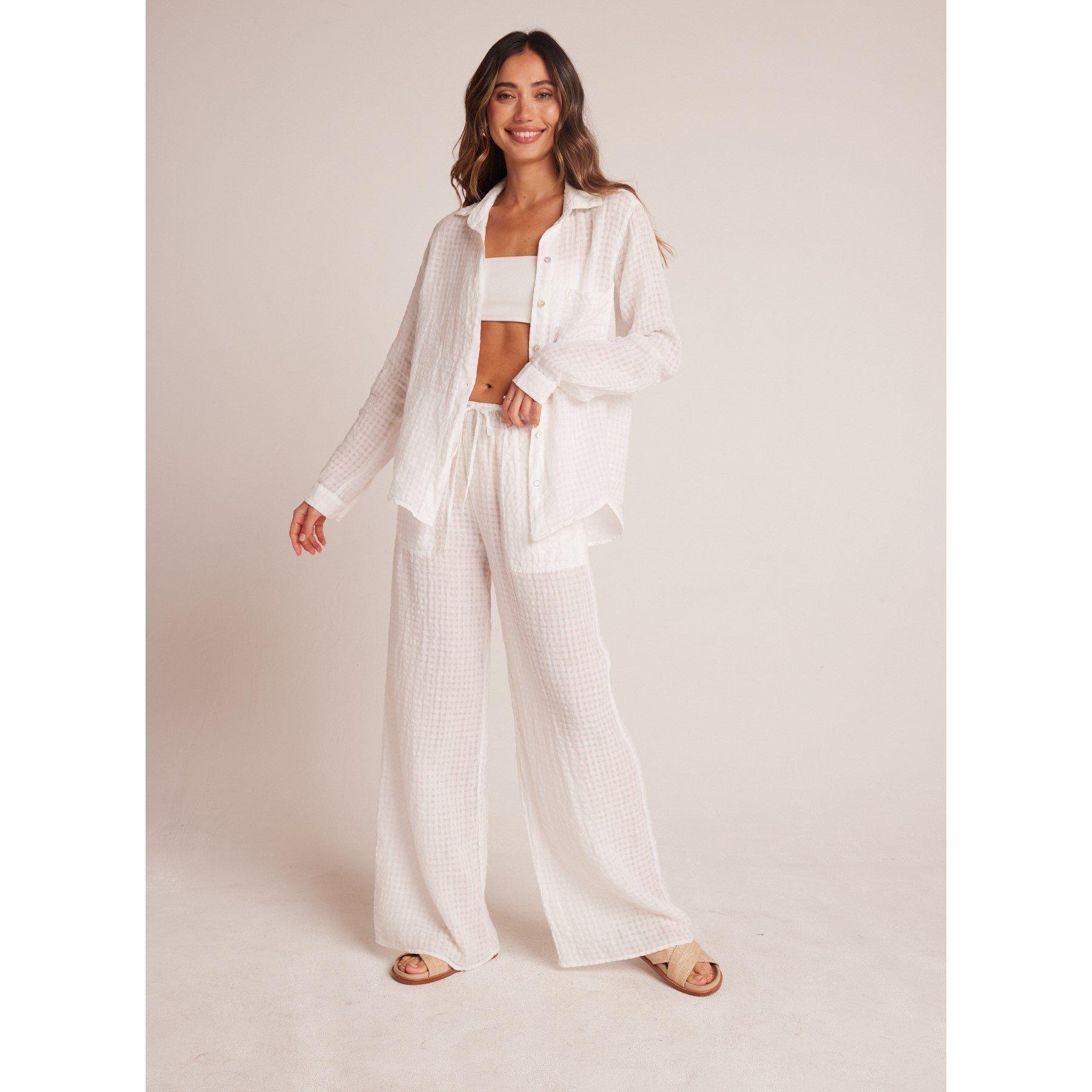 Bella Dahl Women's Beach Wide Leg Trousers | USC