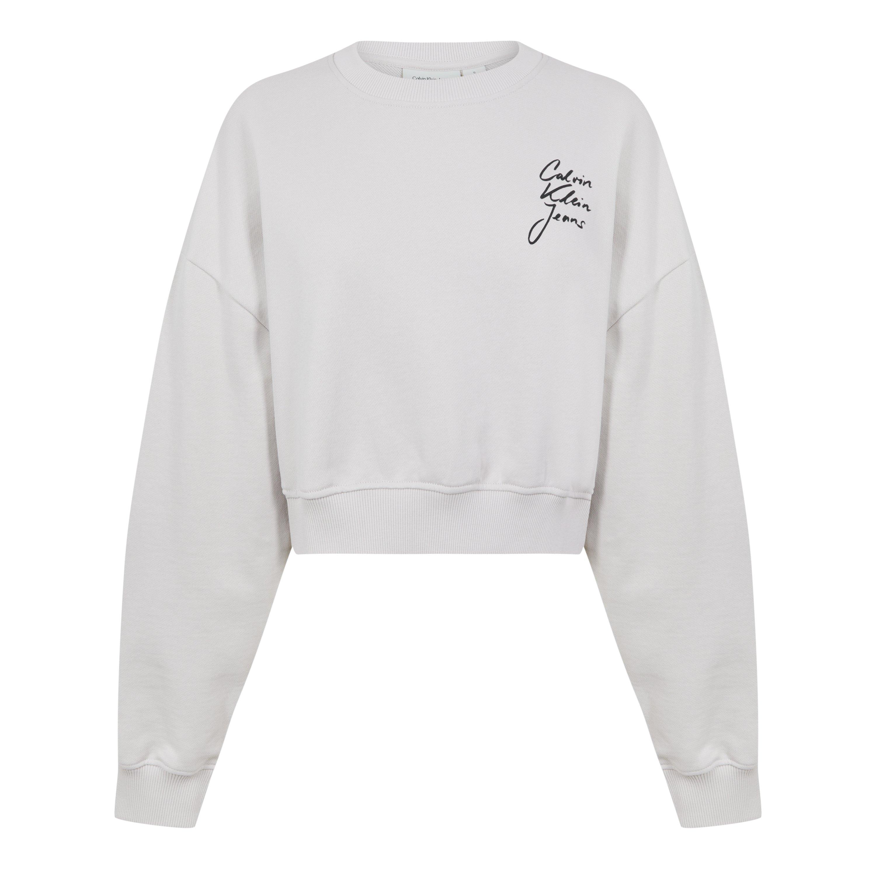 Calvin Klein Jeans | Women's Crew Sweatshirt | Crew Sweaters | Sports ...
