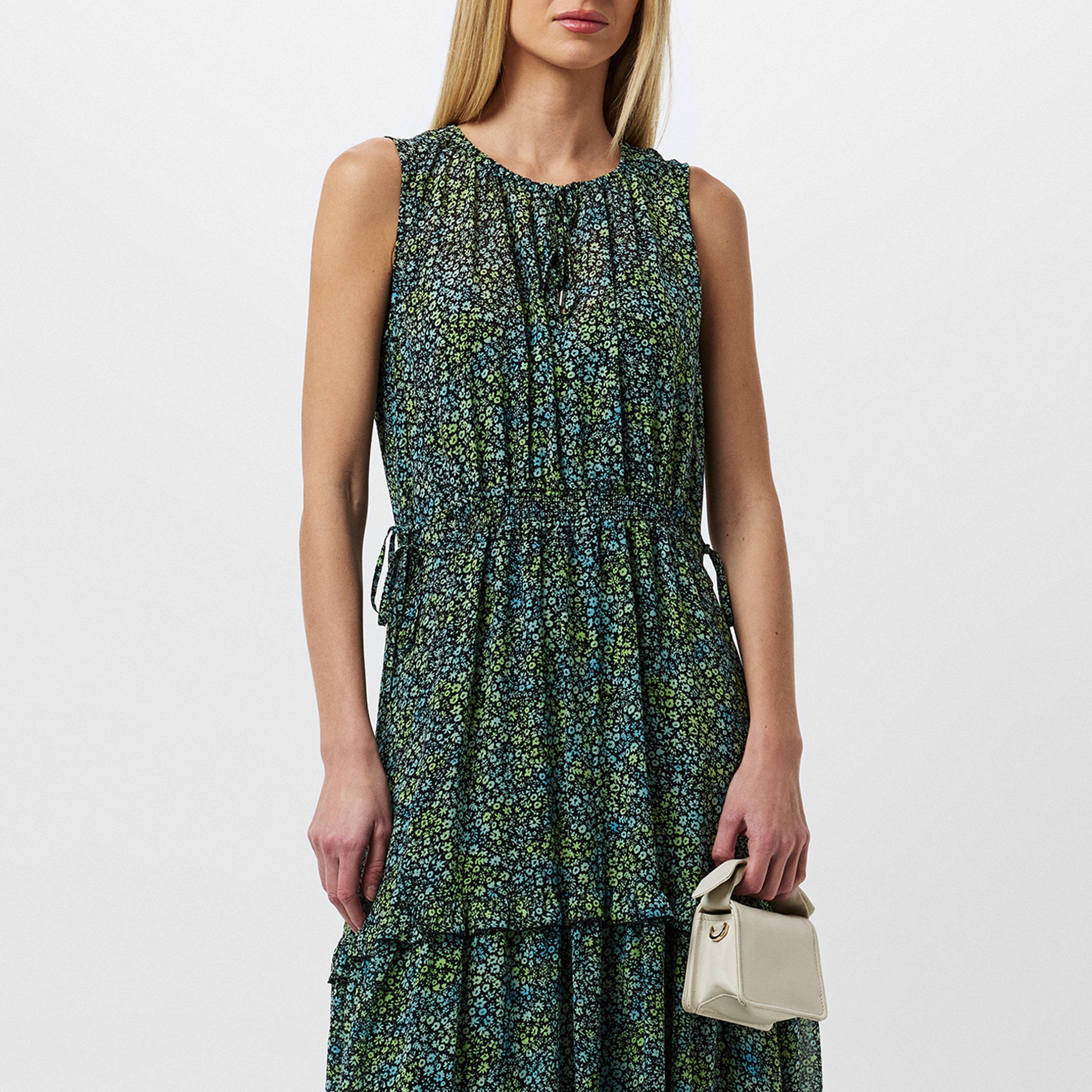 Boss | Women's Delong Smock Dress, Floaty Tiered Design | Smock Dresses ...
