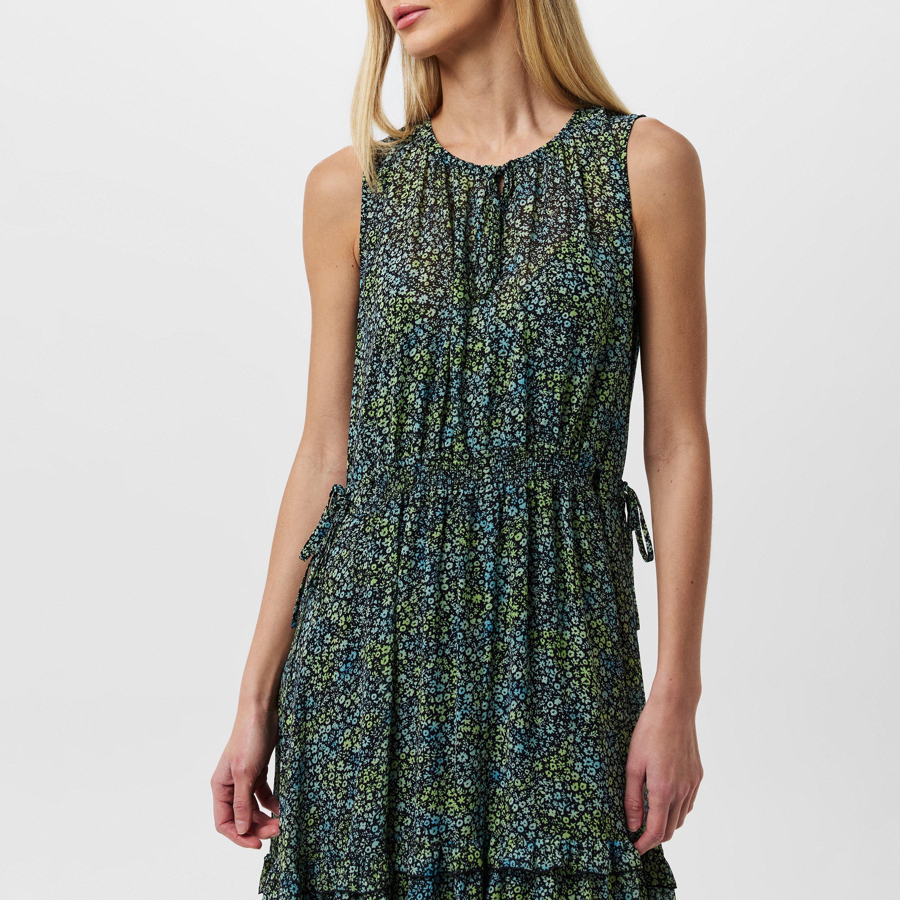 Boss | Women's Delong Smock Dress, Floaty Tiered Design | Smock Dresses ...