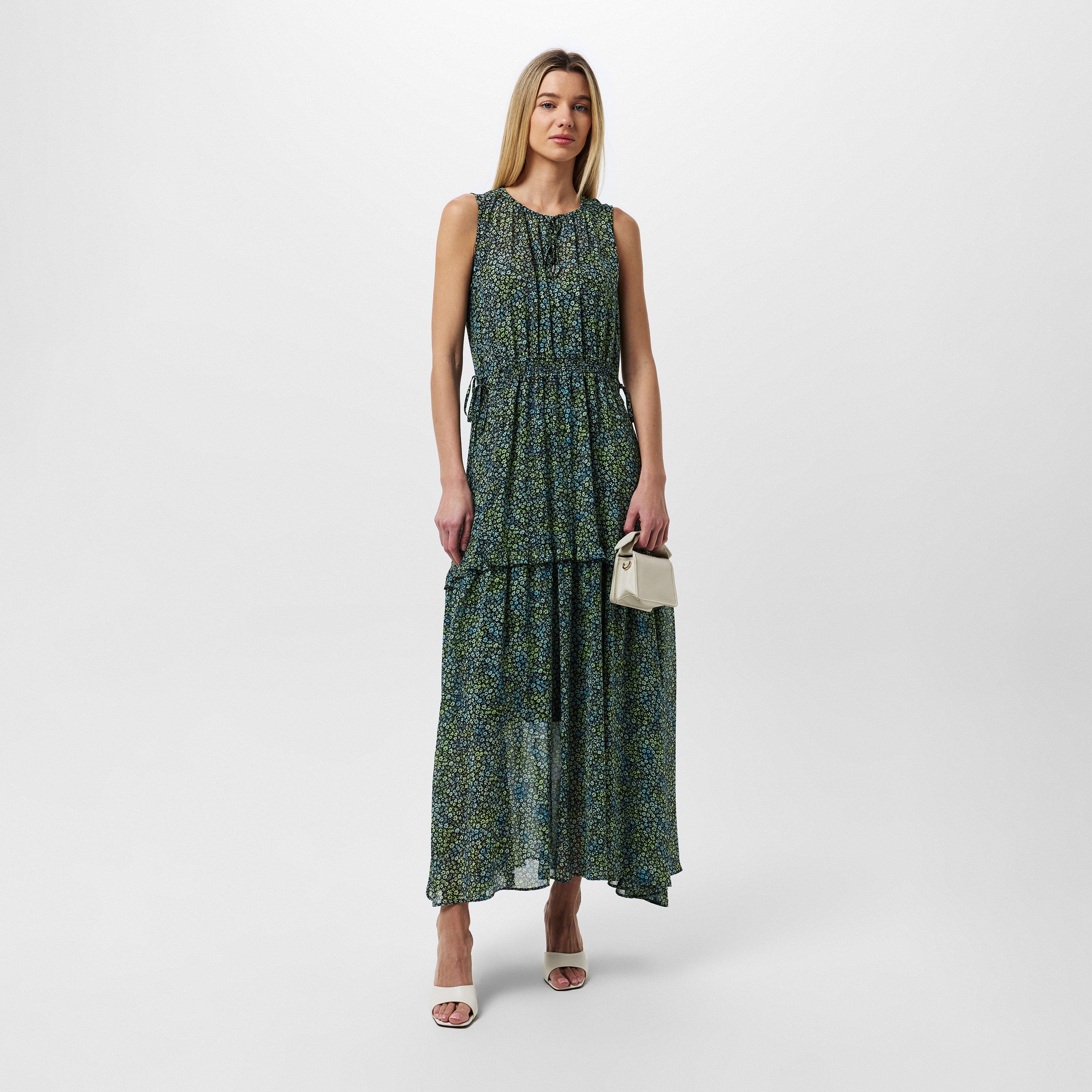Boss | Women's Delong Smock Dress, Floaty Tiered Design | Smock Dresses ...