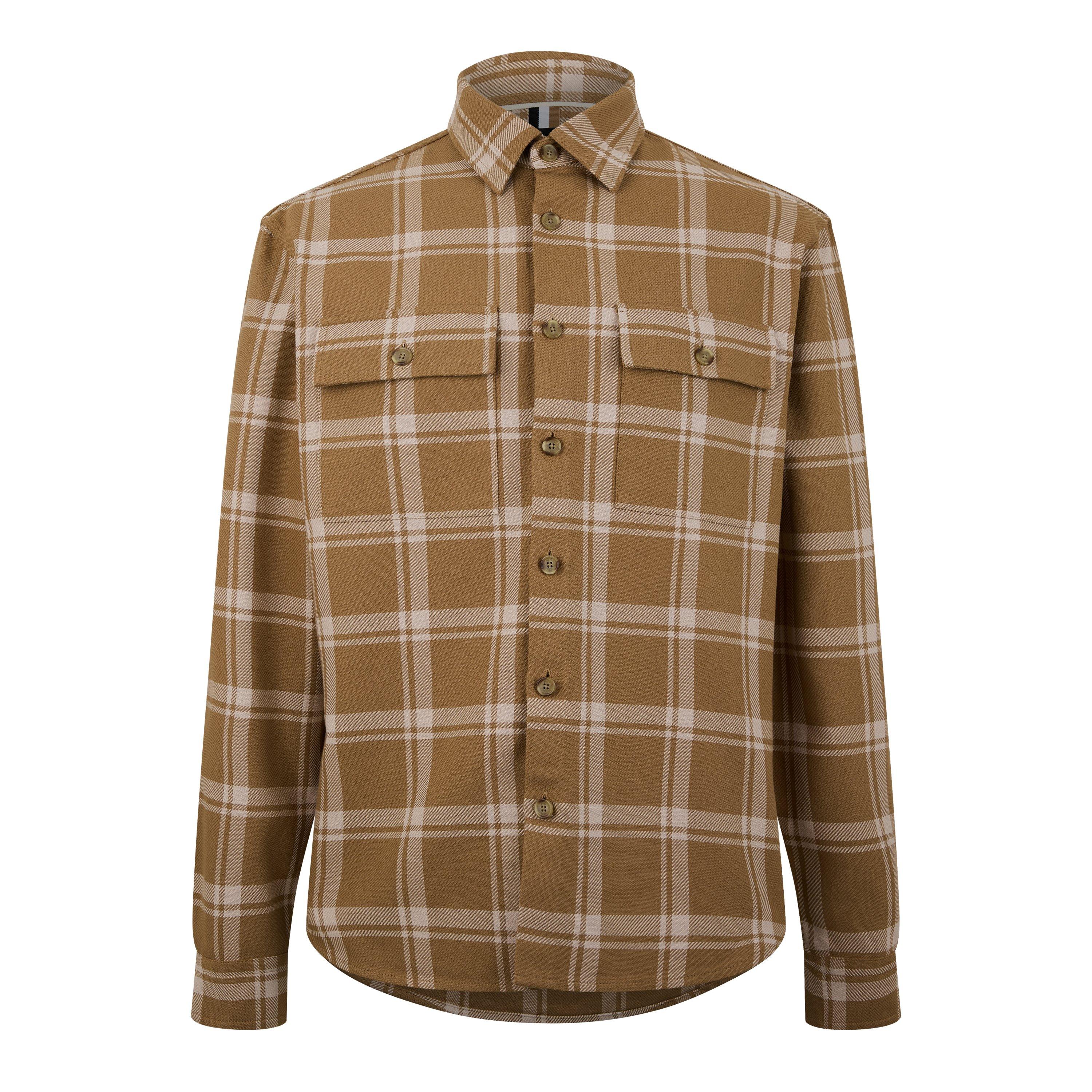 Boss Black Men's C Owen Checked Tailored Overshirt | Sports Direct