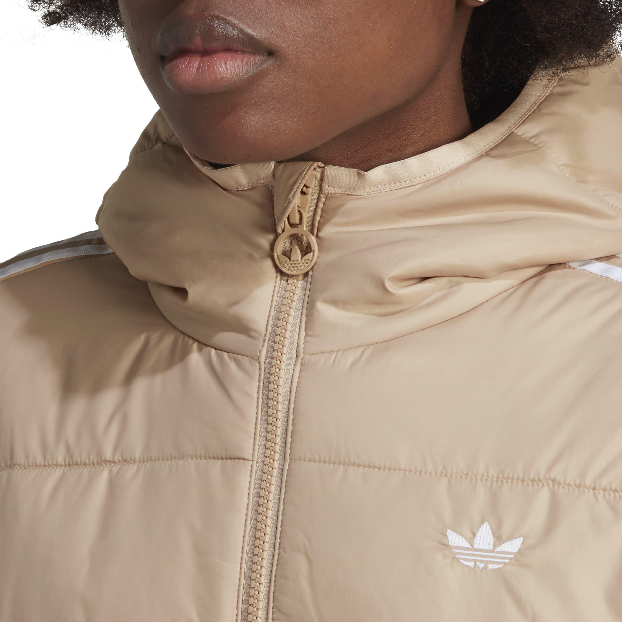 adidas Originals | Premium Long Sleeve Slim Fit Short Puffer Jacket ...