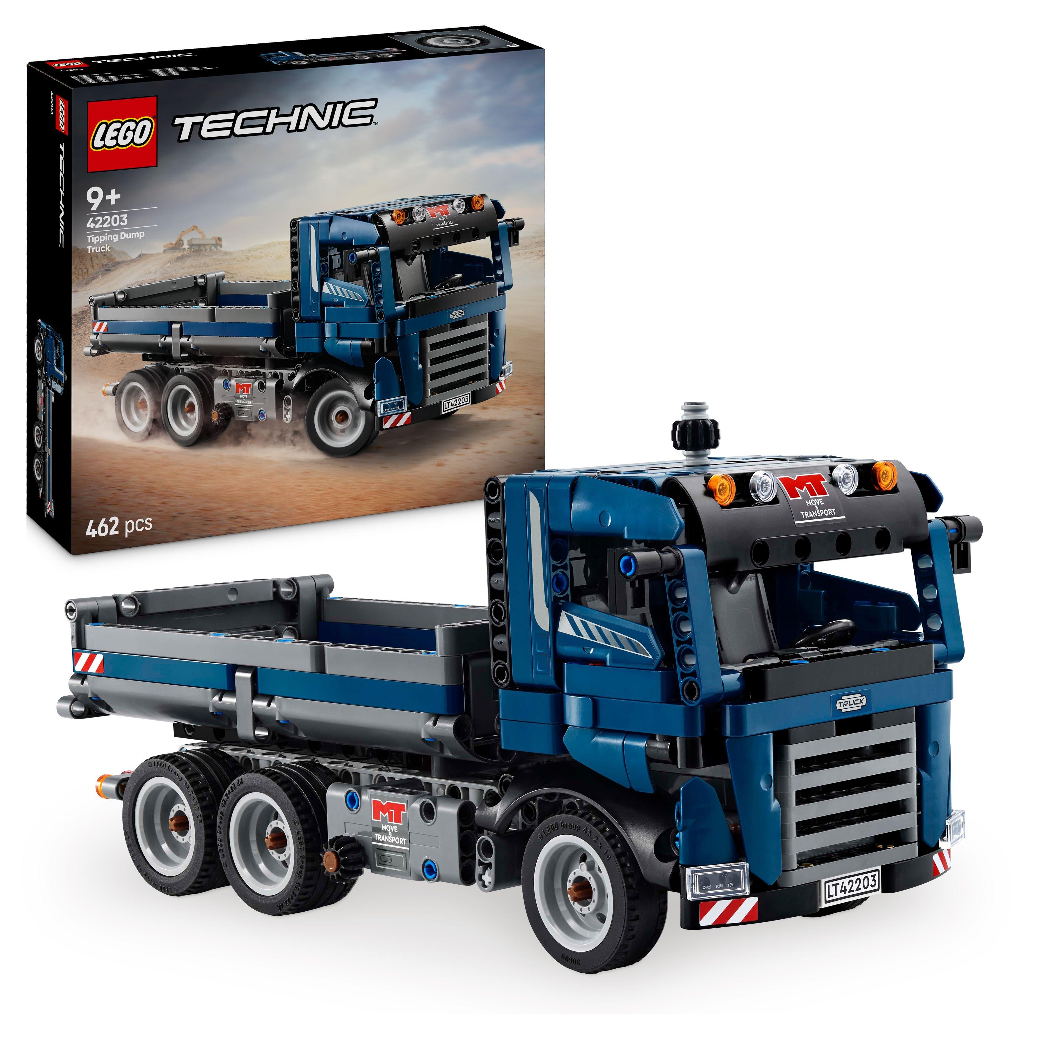 LEGO | LEGO Technic 42203 Tipping Dump Truck Toy Vehicle | Lego ...