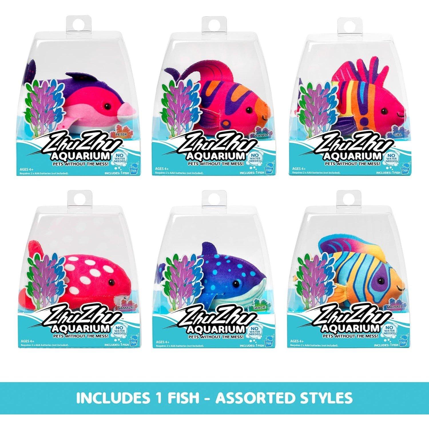 John Adams Zhu Zhu Aquarium Toy Fish Assortment | Sports Direct