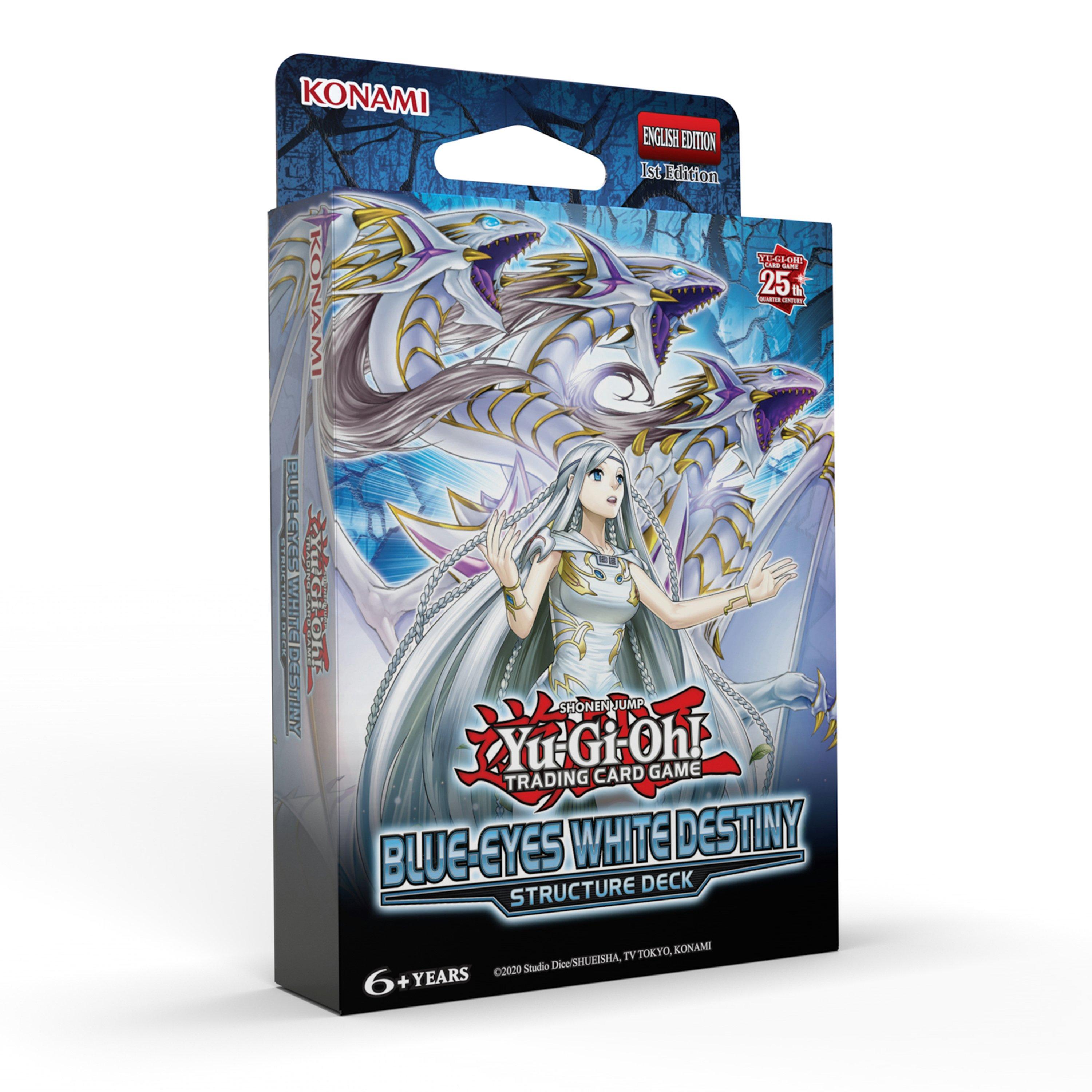 Yu-Gi-Oh | Yu-Gi-Oh! Structure Deck: Blue Eyes White Destiny | Trading Cards | Sports Direct