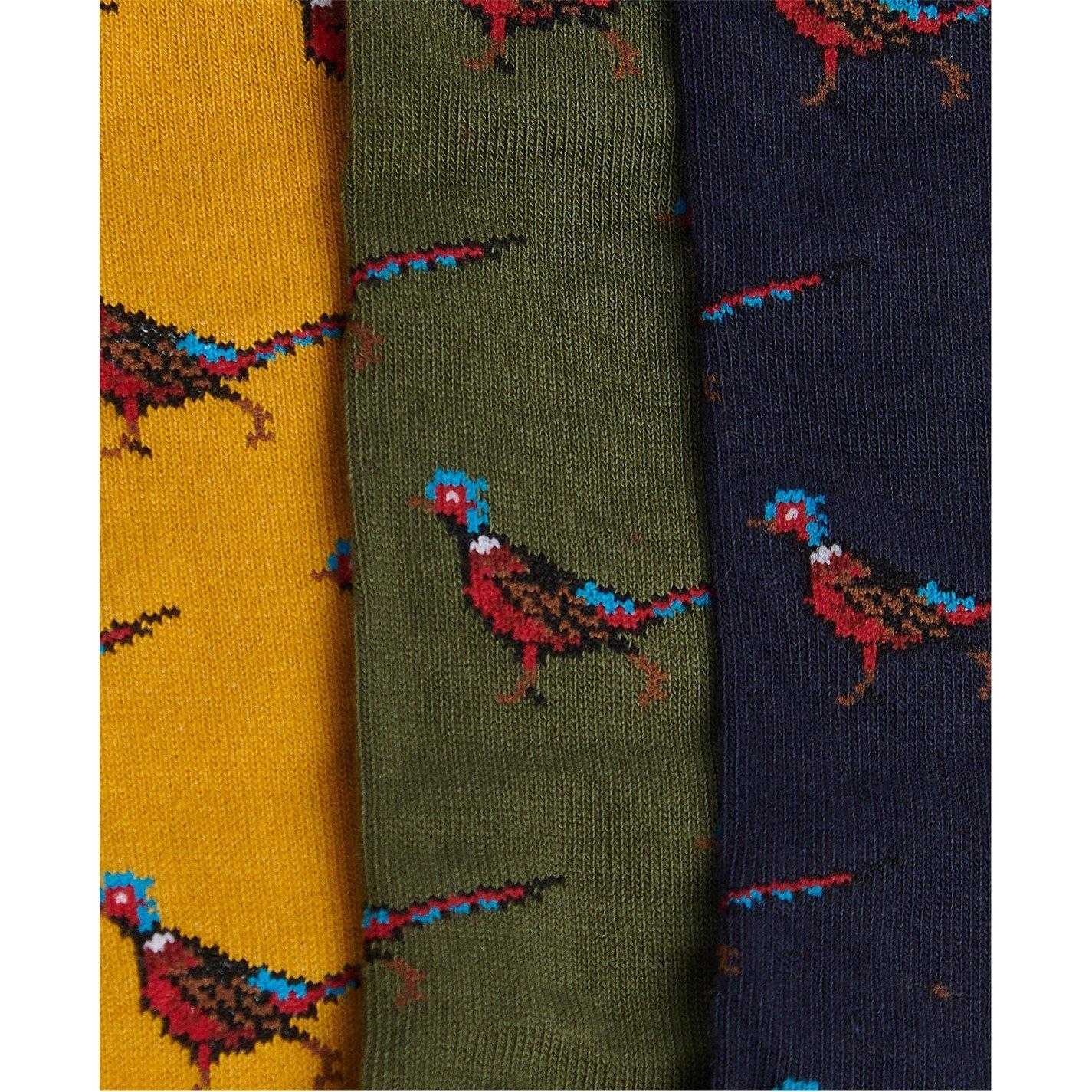 Barbour Pheasant Socks Gift Box | FRASERS