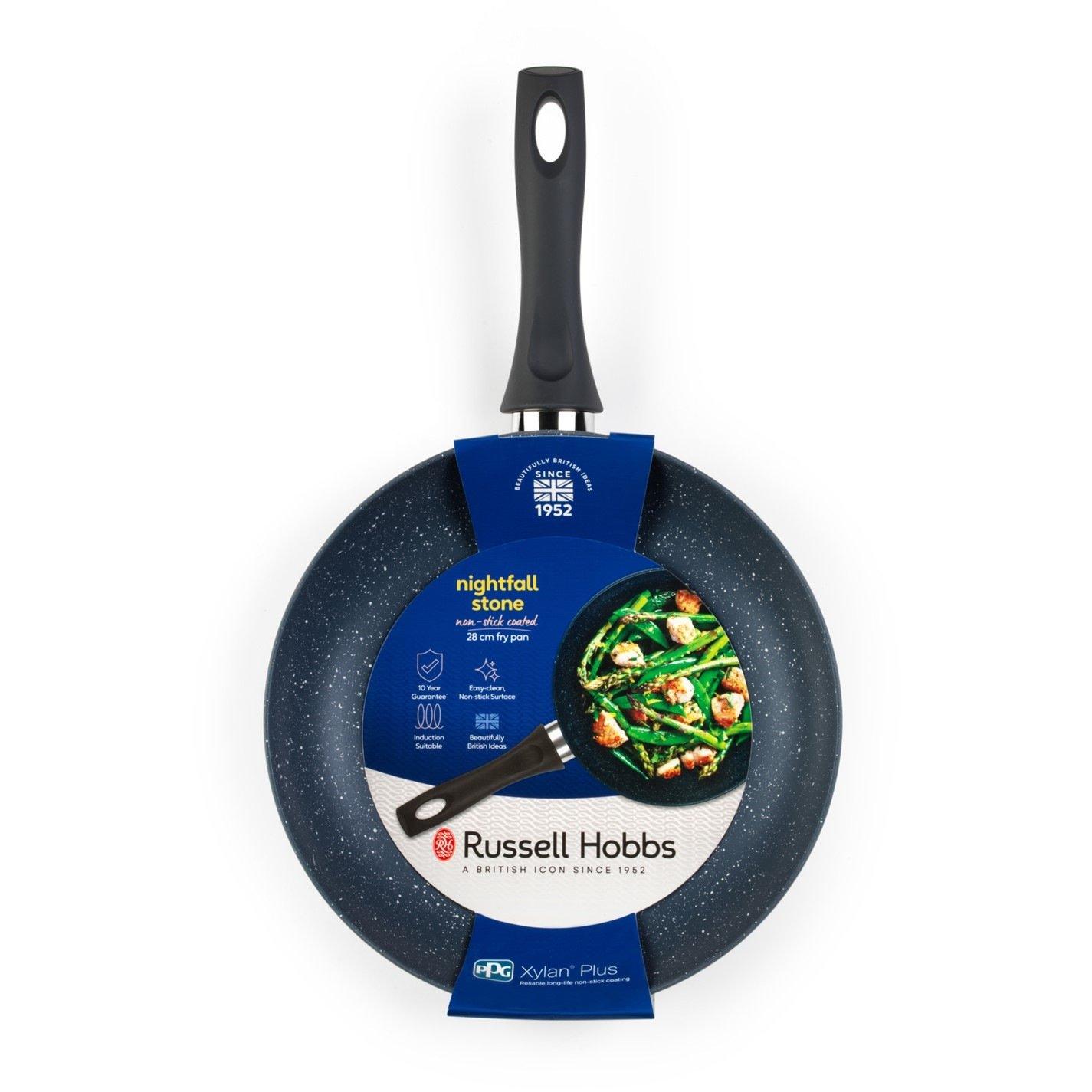 Russell Hobbs Stone 28cm Non-Stick Aluminium Induction Frying Pan ...
