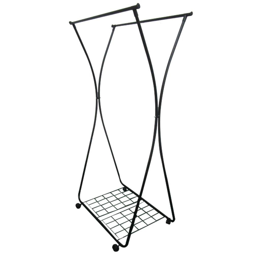 Practical | FRAGILE Black Garment Rack | Clothing Rails | Sports Direct