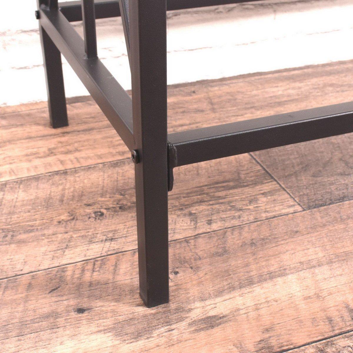 FurnitureR | No Brand NAVIN Black and Wooden 100*38cm Console Table ...