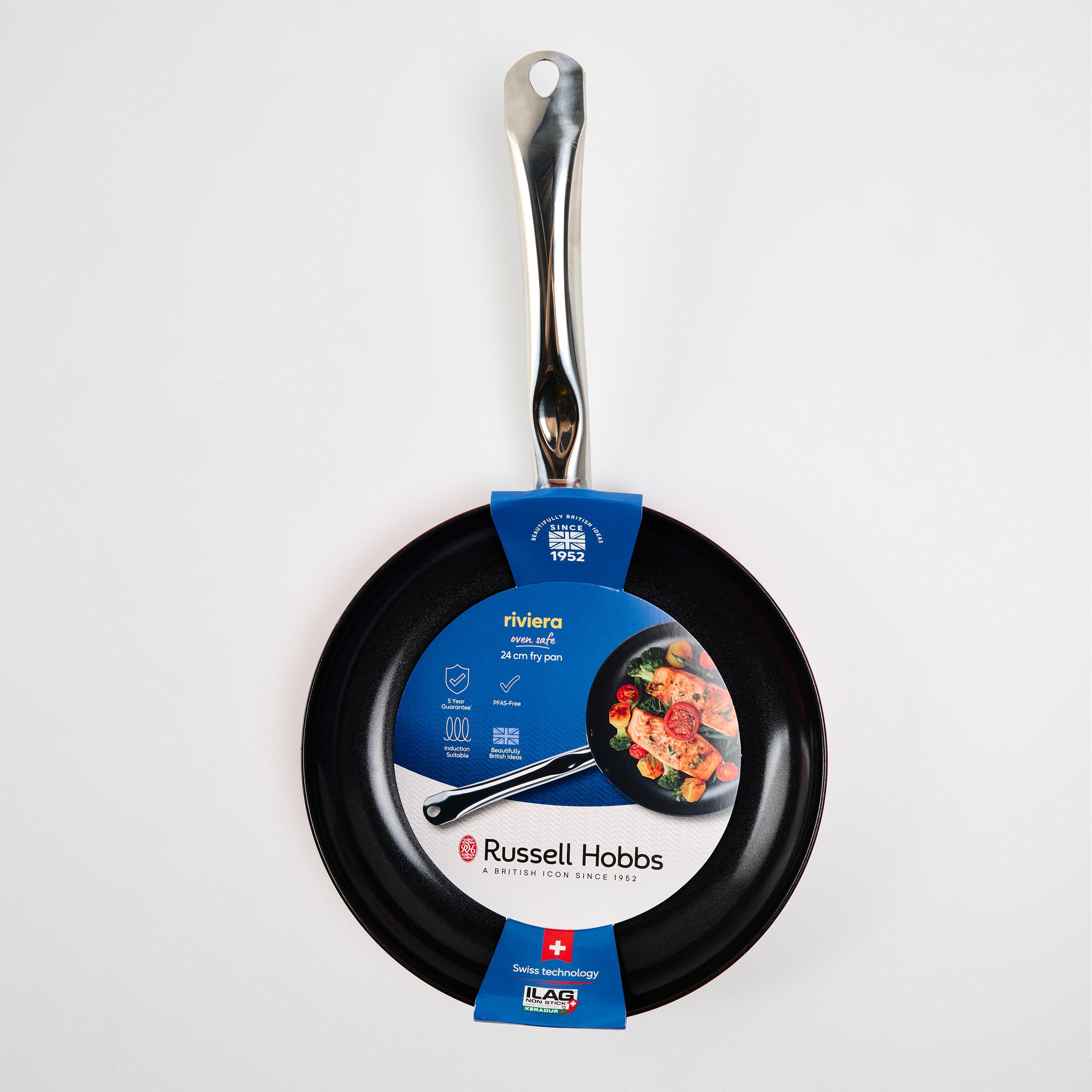 Russell Hobbs Riviera 24cm Ceramic Non-Stick PFAS-Free Aluminium ...
