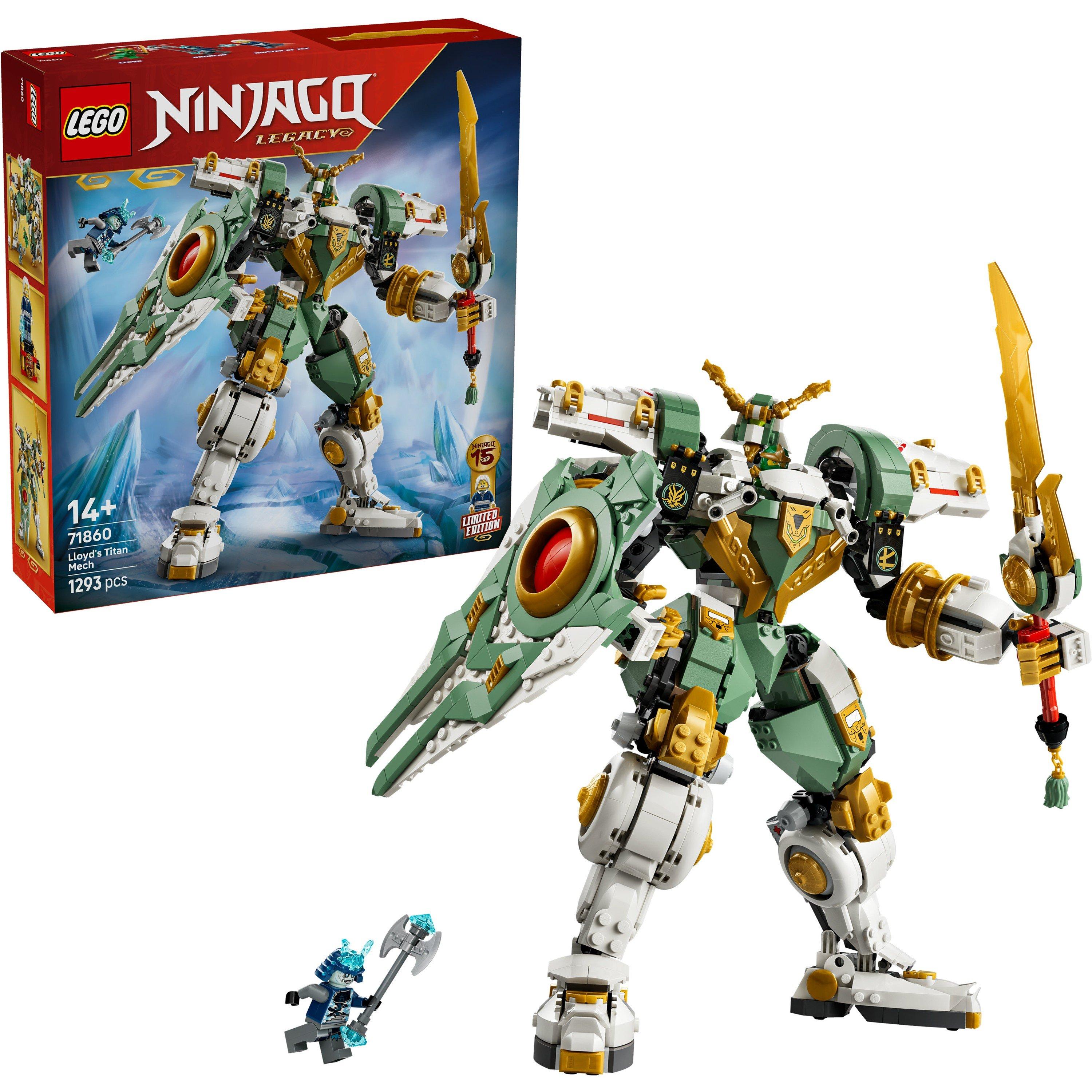 LEGO Lloyd’s Titan Mech 15th Anniversary Toy 71860 | Sports Direct