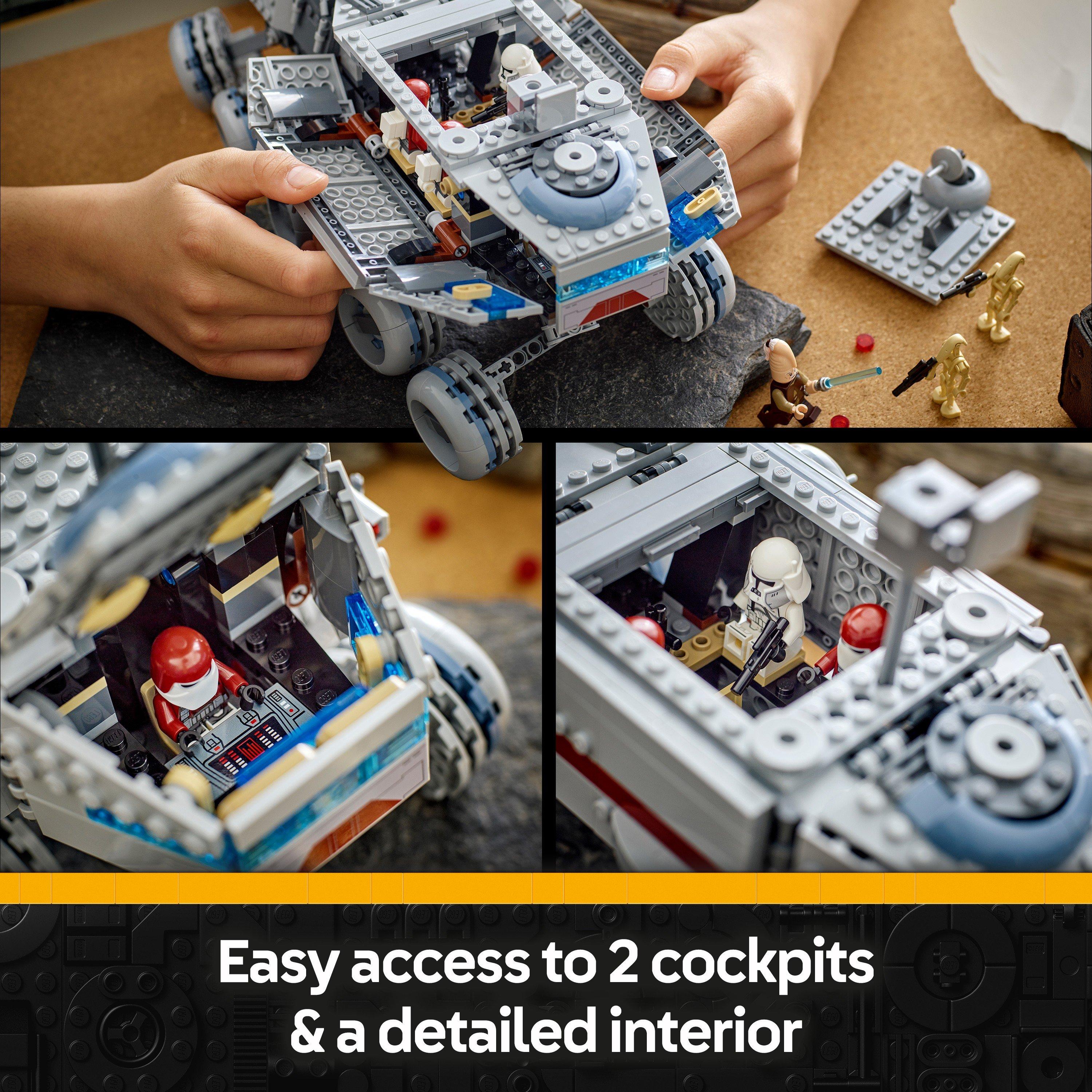 LEGO Star Wars Republic Juggernaut Building Toy 75413 | FRASERS