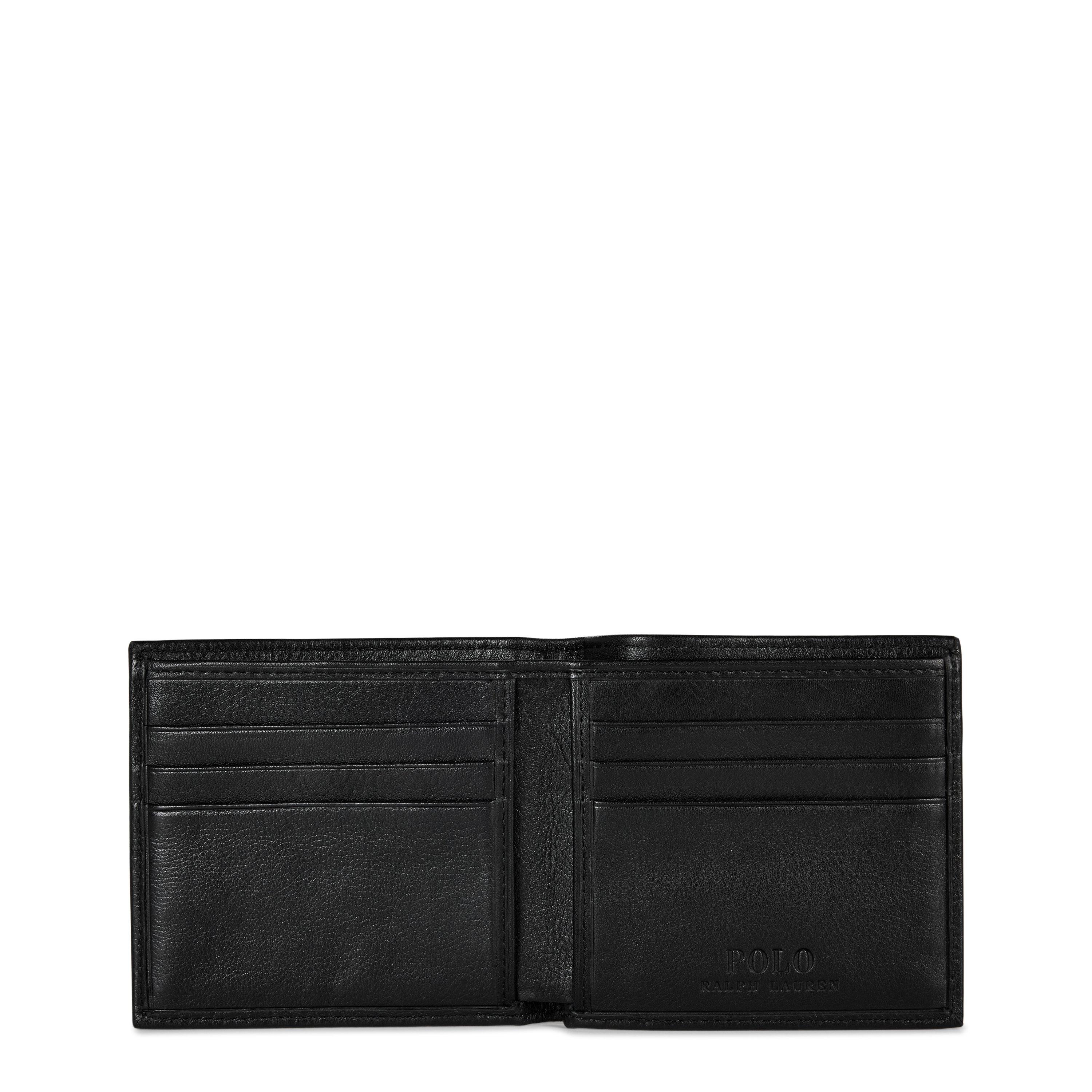 Polo Ralph Lauren | Men's Leather Billfold Wallet | Billfold Wallets ...