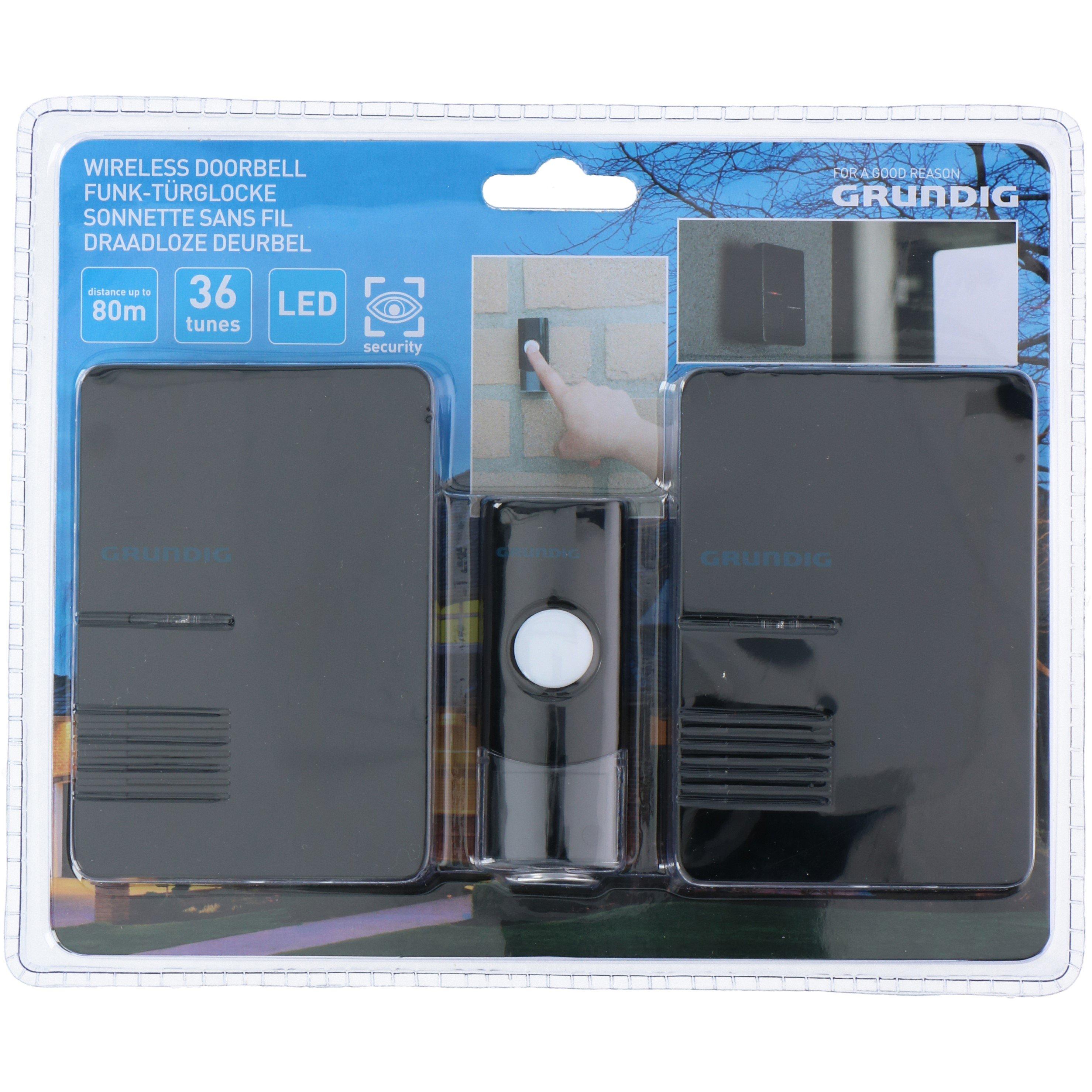 GRUNDIG | Doorbell Home Security Camera | Home Security Cameras | FRASERS