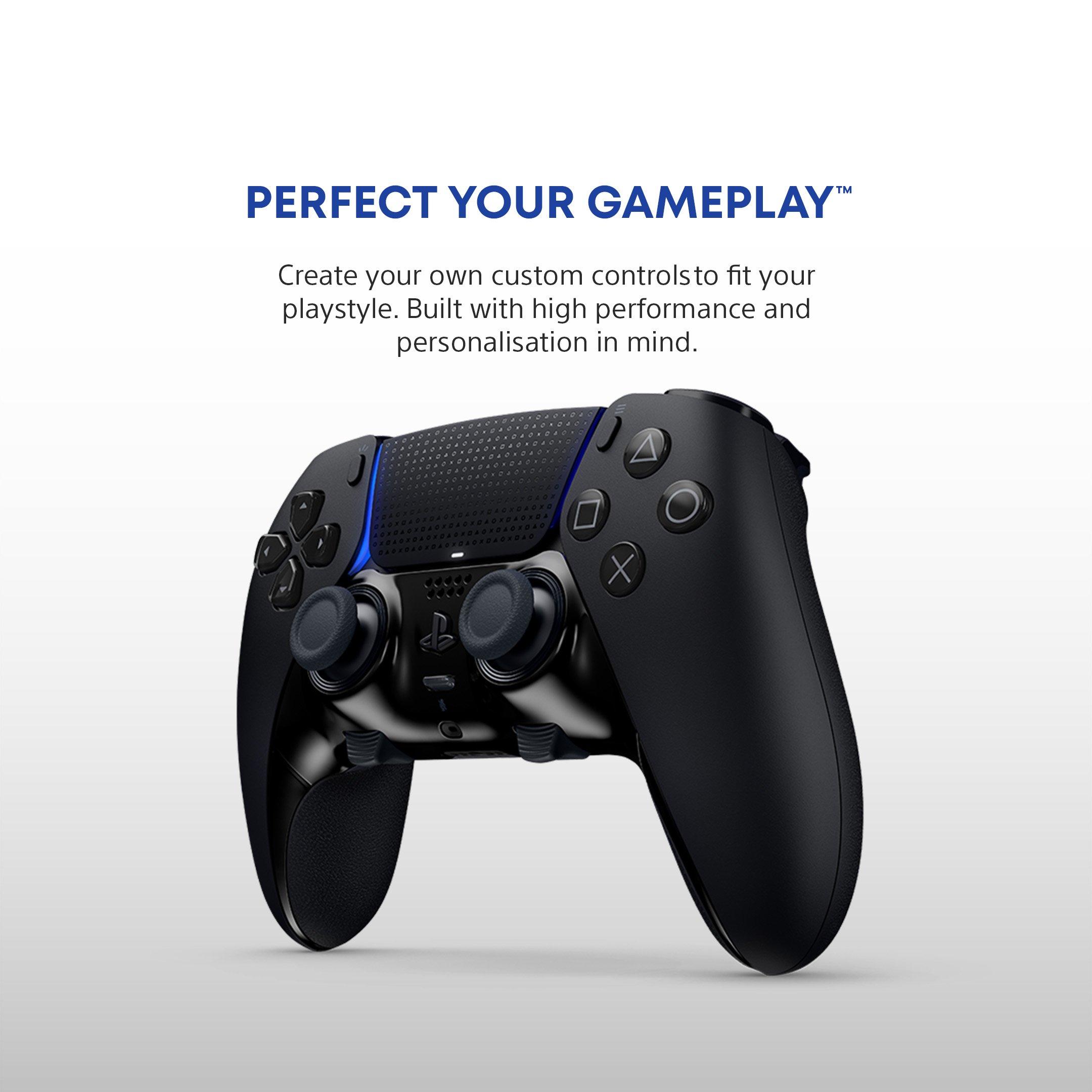 PlayStation | DualSense Edge Wireless Controller – Midnight Black ...