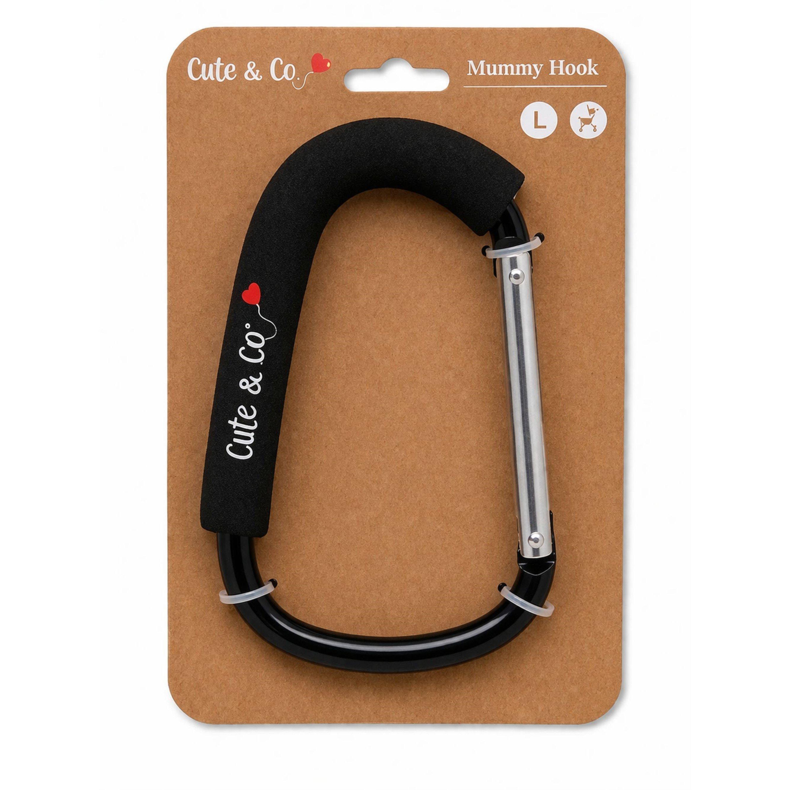 Cute and Co | & Co Large Metal Mummy Hook for Pushchairs and Prams ...