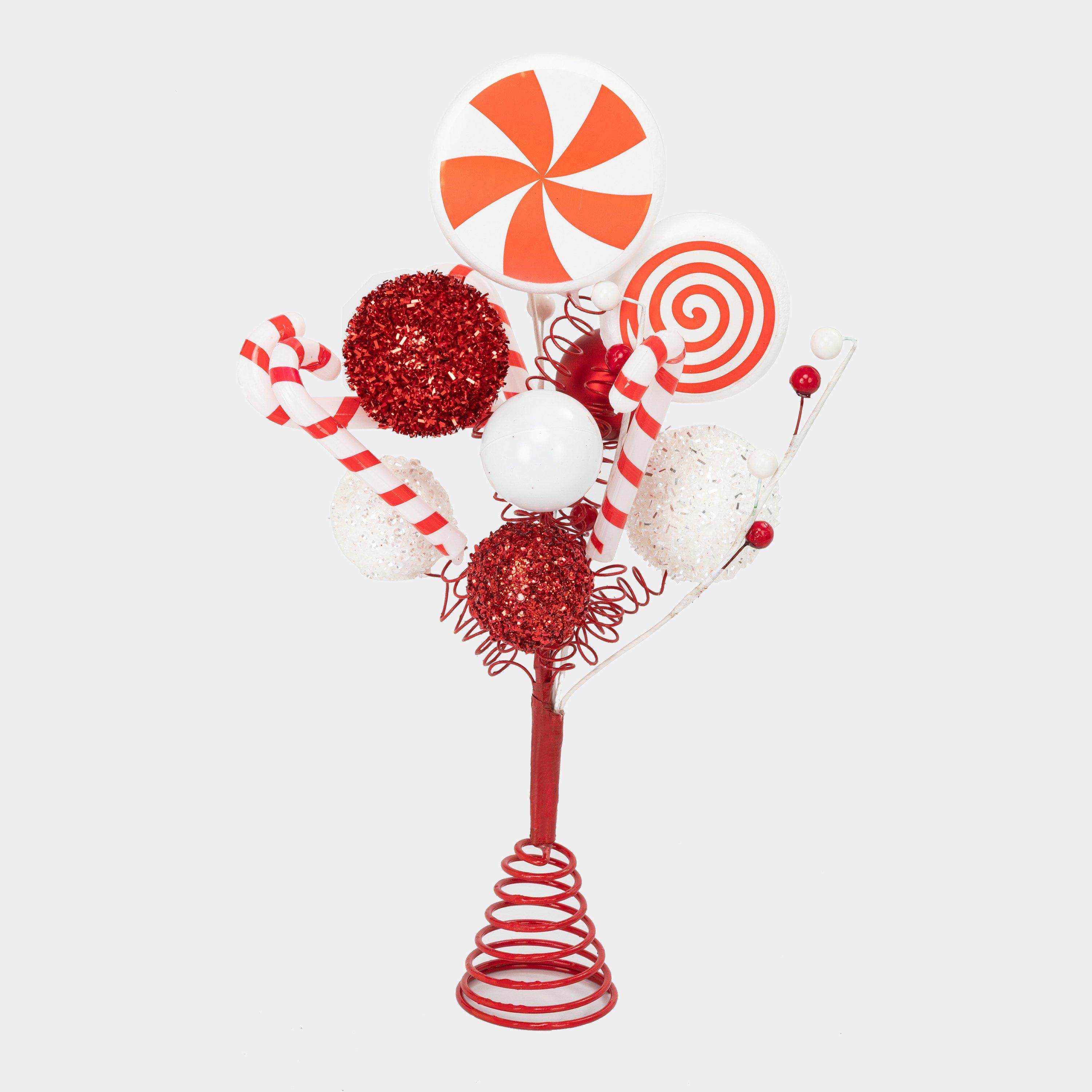 The Spirit Of Christmas | Tree Topper 54 Candy Cane One Size | Tree ...