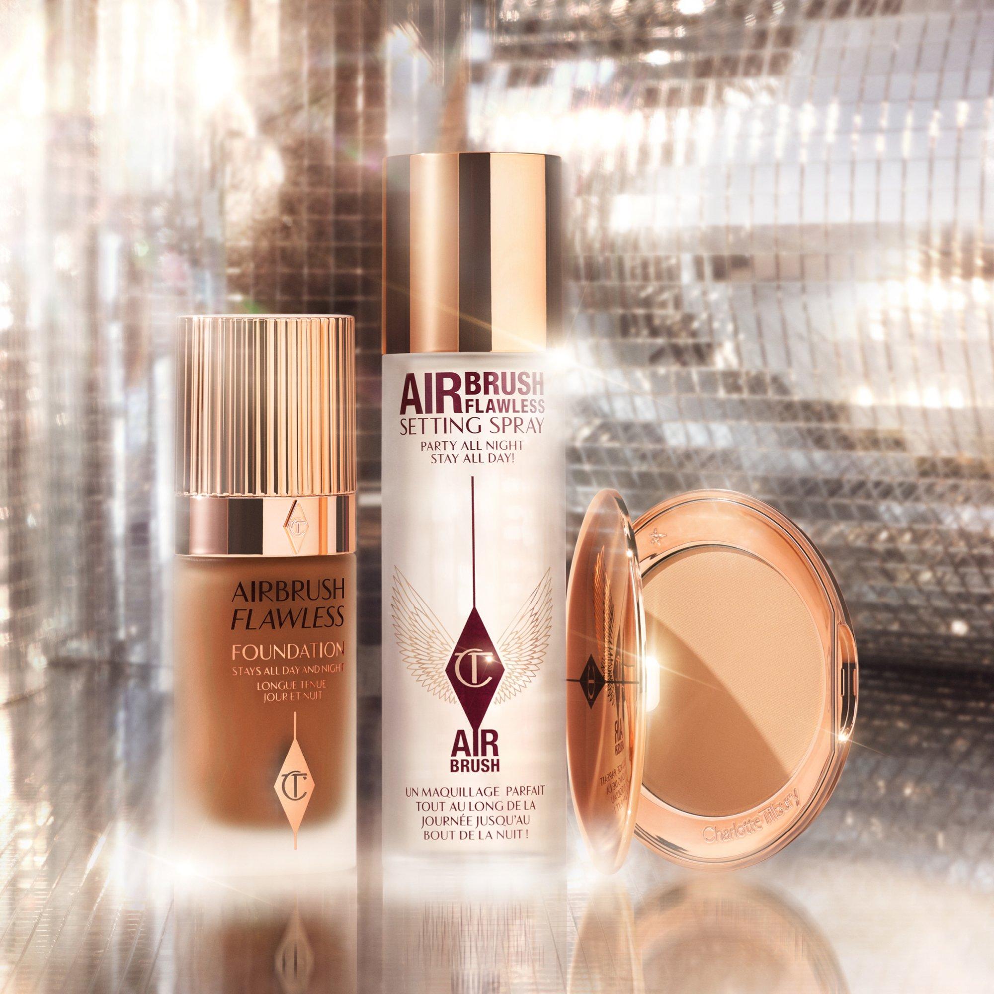 Charlotte Tilbury | Airbrush Flawless Mini Setting Spray Kit - Worth £ ...