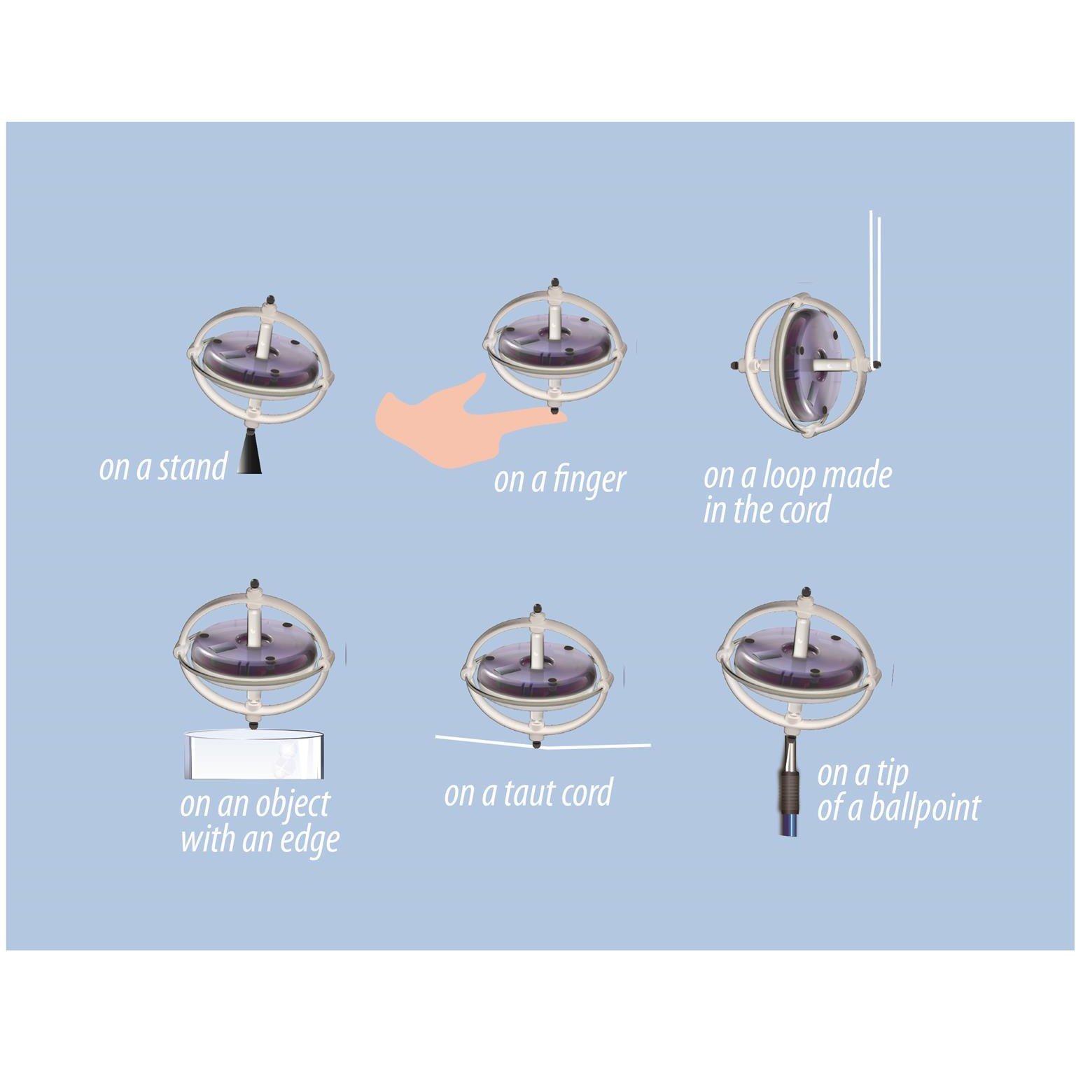 NAVIR UFO Lighting Gyroscope - Blue | FRASERS