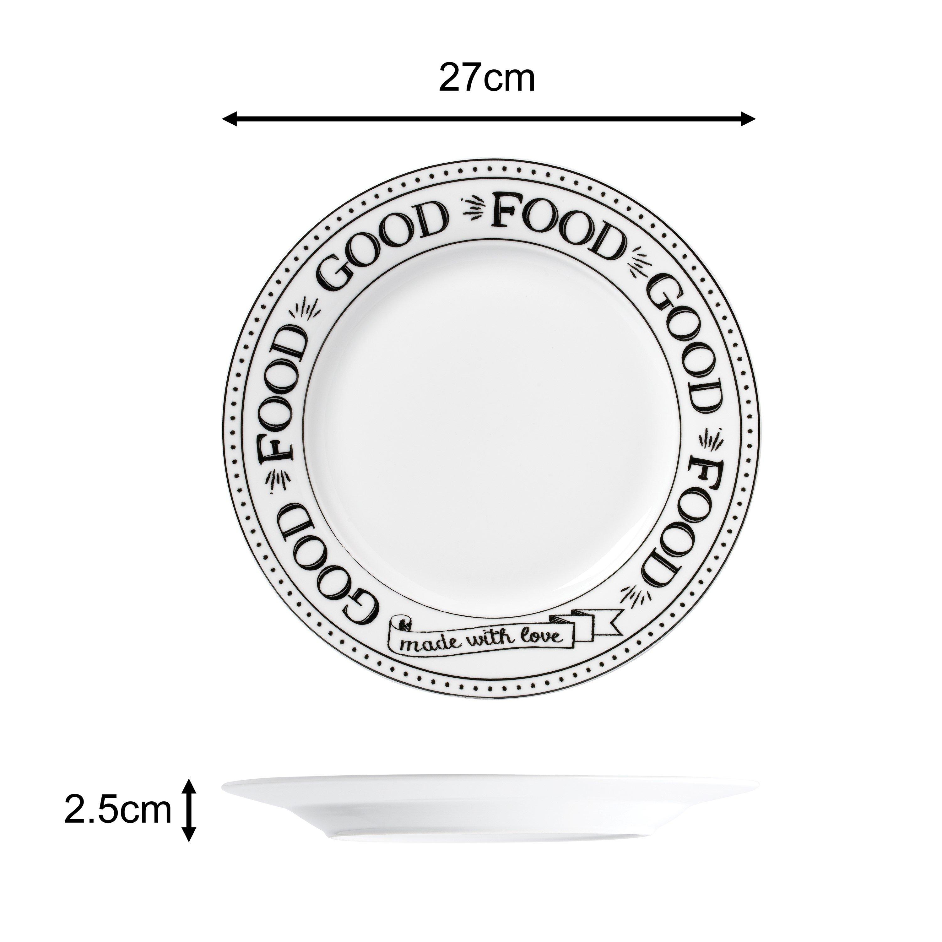 Waterside | 16pc Good Food - made with love Dinner Set | Dinner Sets ...