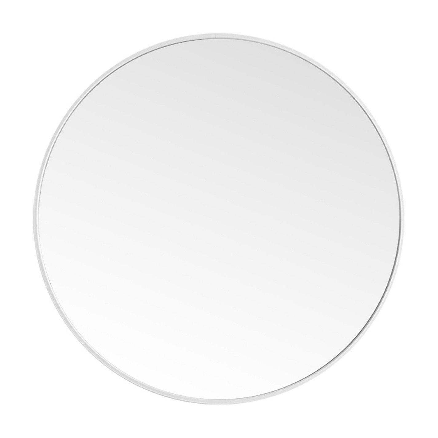 Cottonfy UK | White Round Wall-Mounted Bathroom Mirror 40cm | Mirrors ...