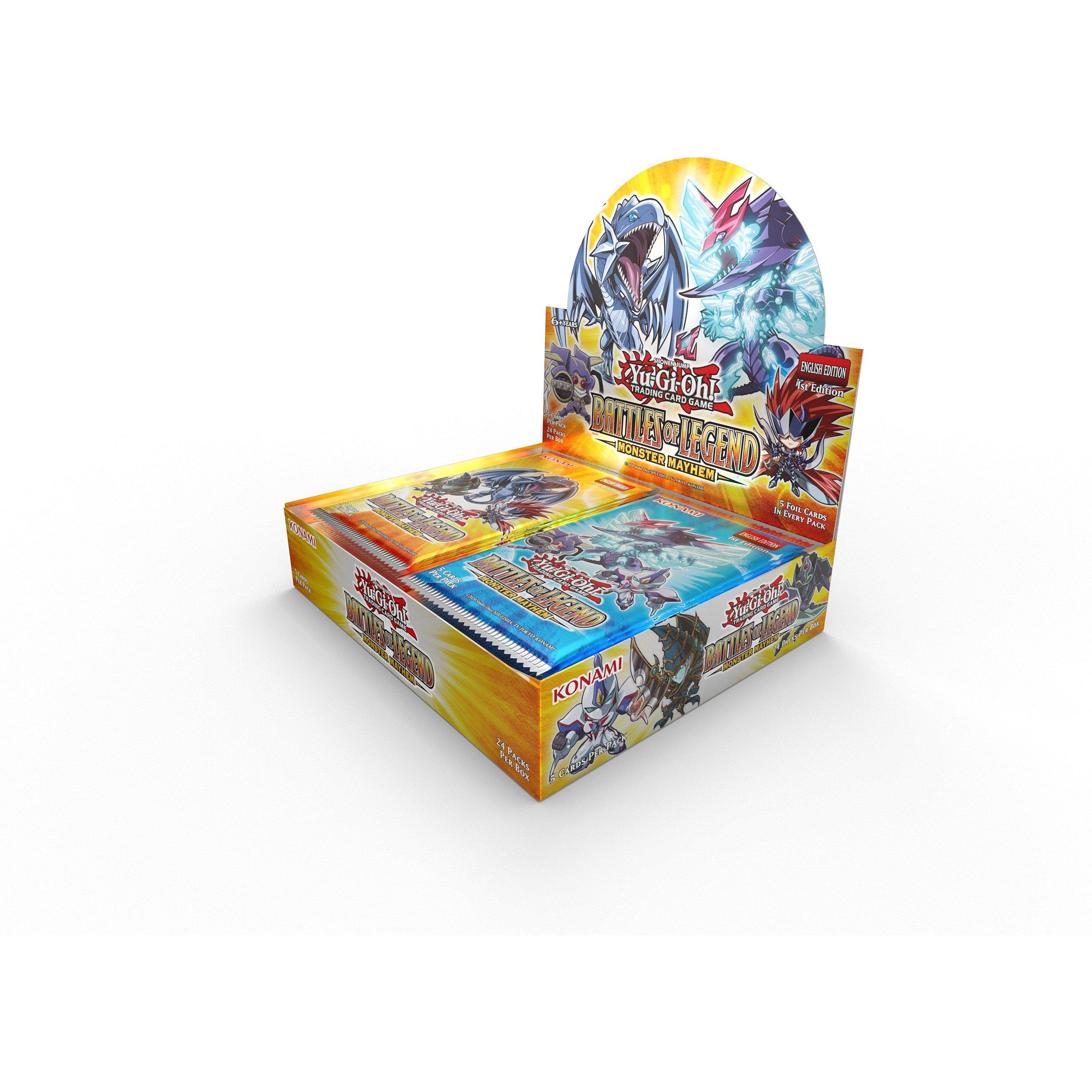 Yu-Gi-Oh | YGO Yu-Gi-Oh Battles Of Legend Monster Mayhem Display Box ...