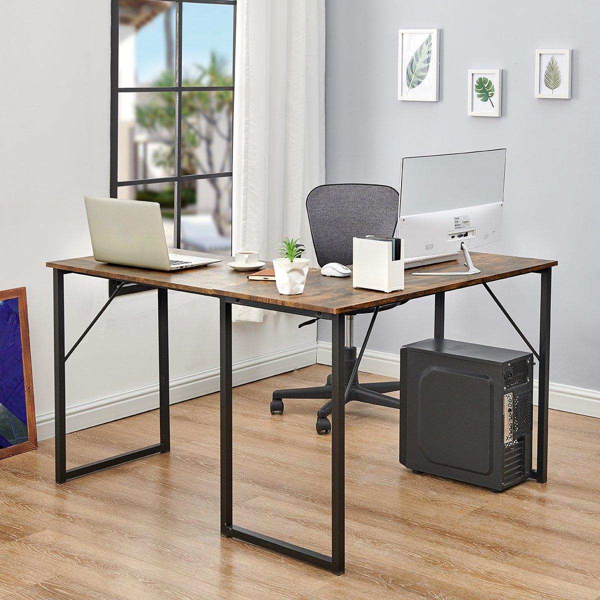 FurnitureR | Corner Metal Frame Desk | Desks | FRASERS