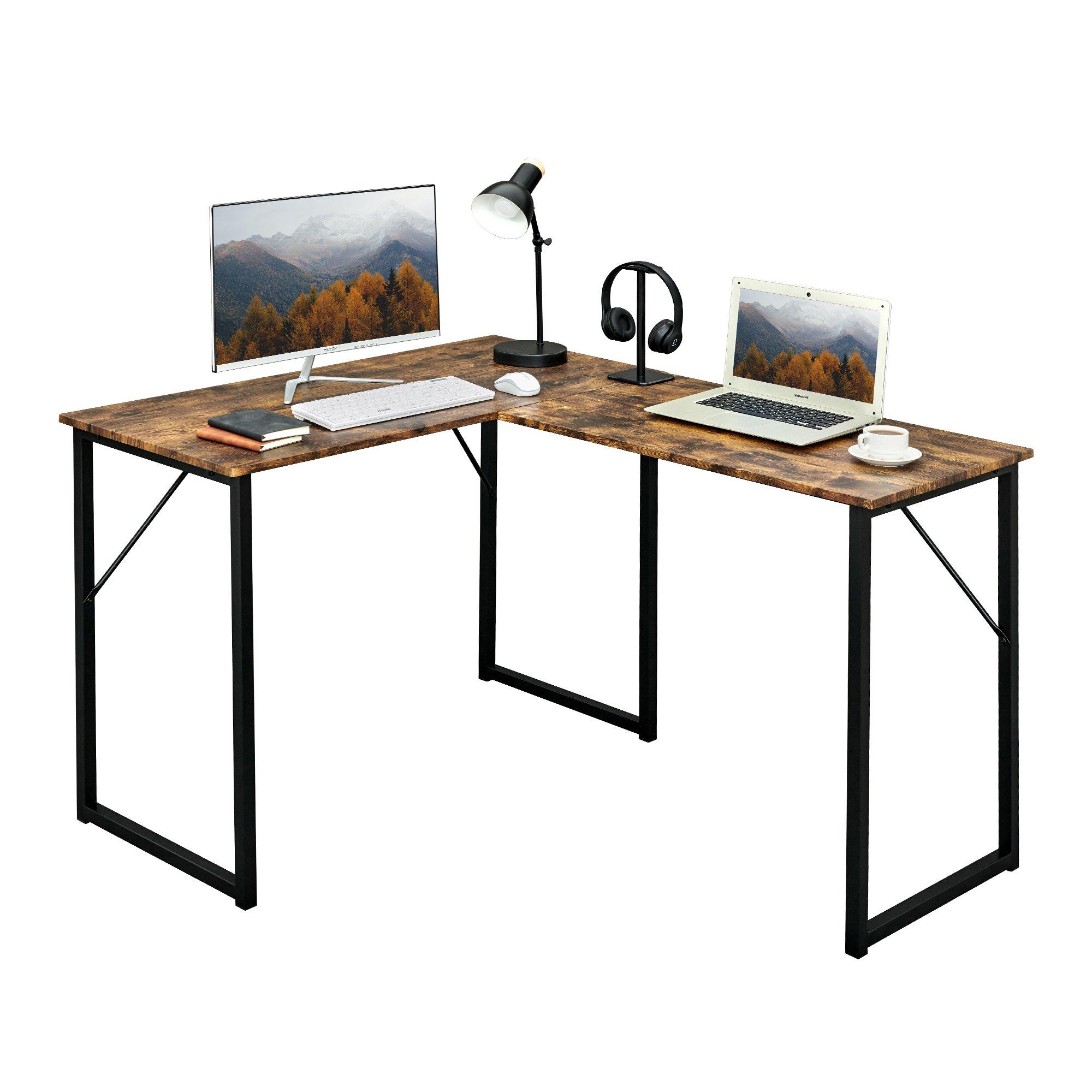 FurnitureR | Corner Metal Frame Desk | Desks | FRASERS