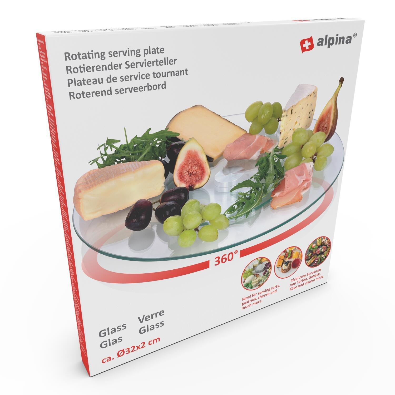 Alpina | Rotating Plate 00 | Serving Plates | Sports Direct