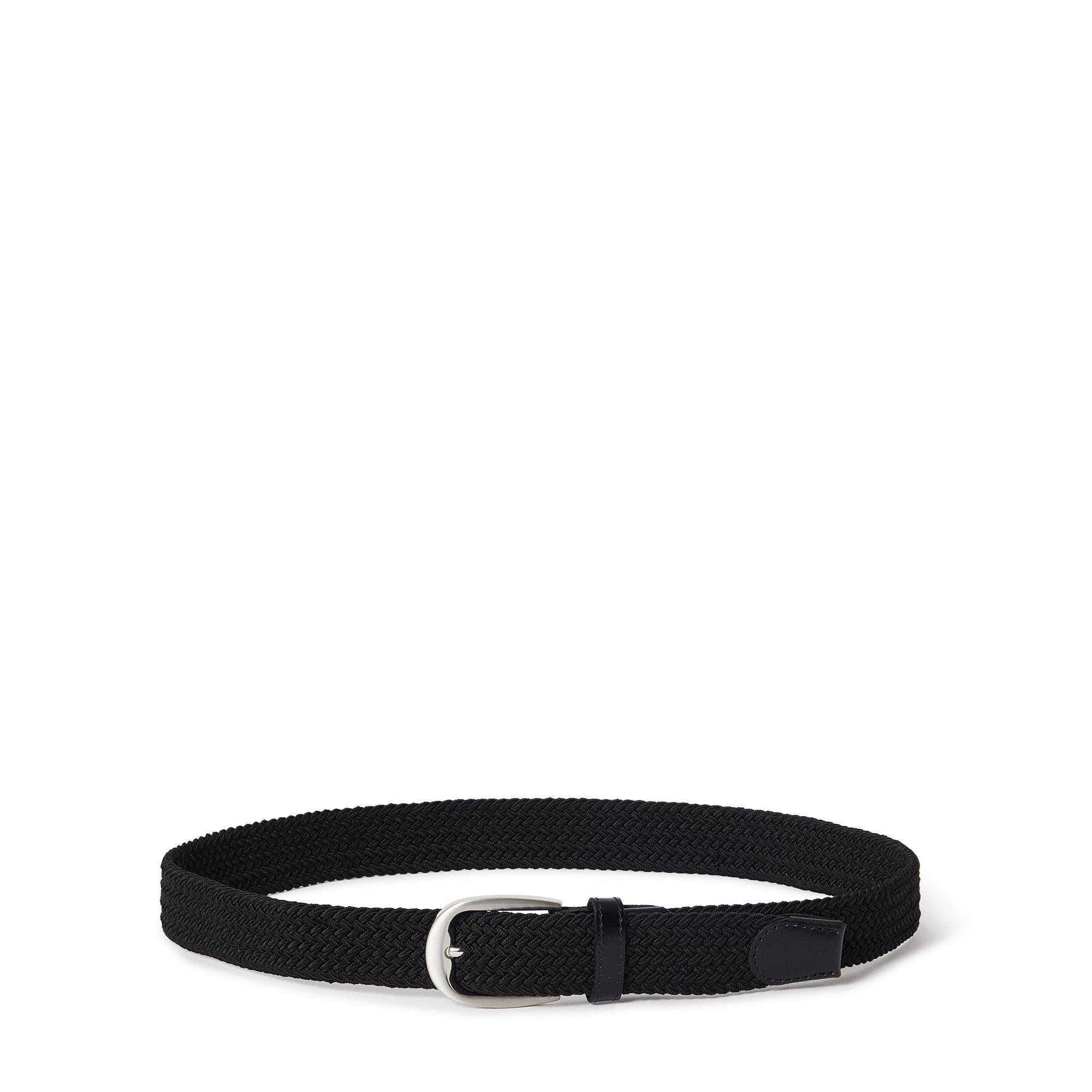 Osprey London Men's Sam Flexible Woven Leather Belt | Sports Direct