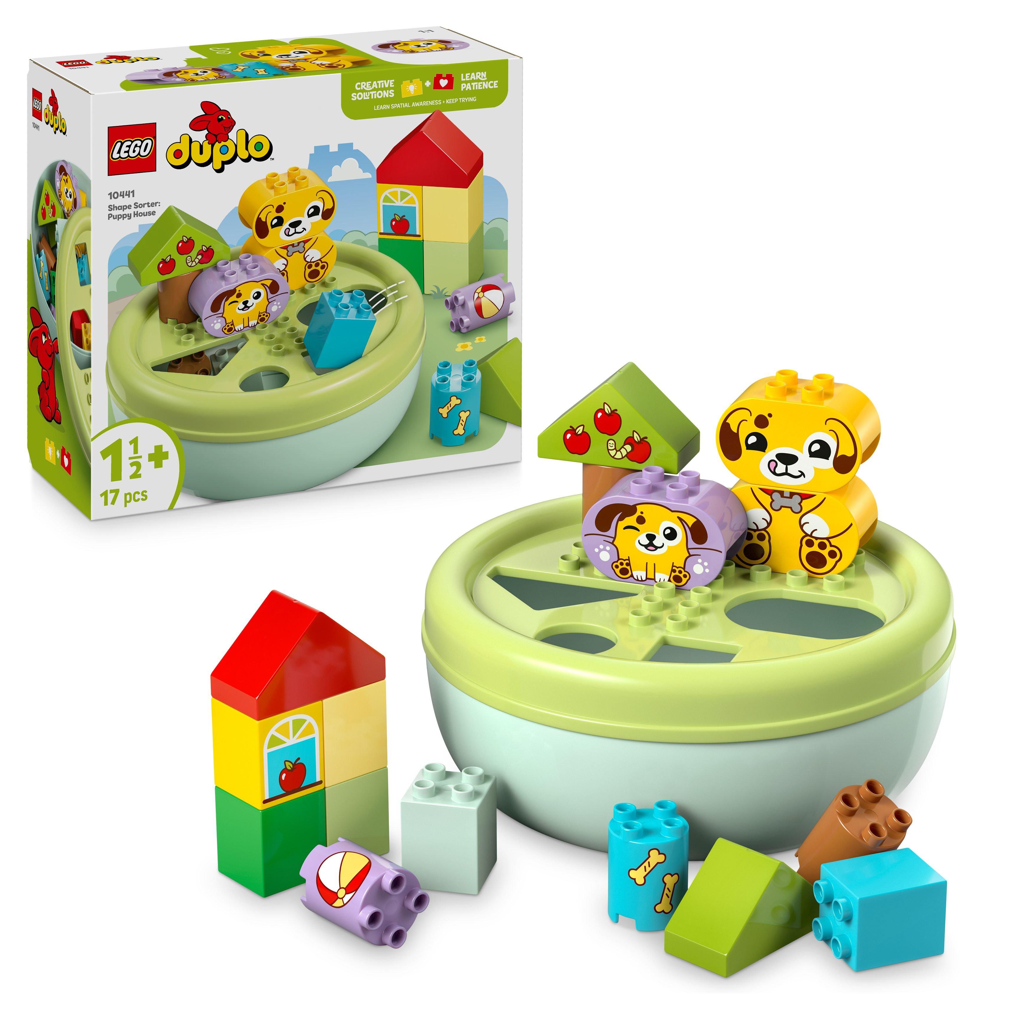 LEGO | LEGO® DUPLO® My First Shape Sorter: Puppy House Toddler Learning ...
