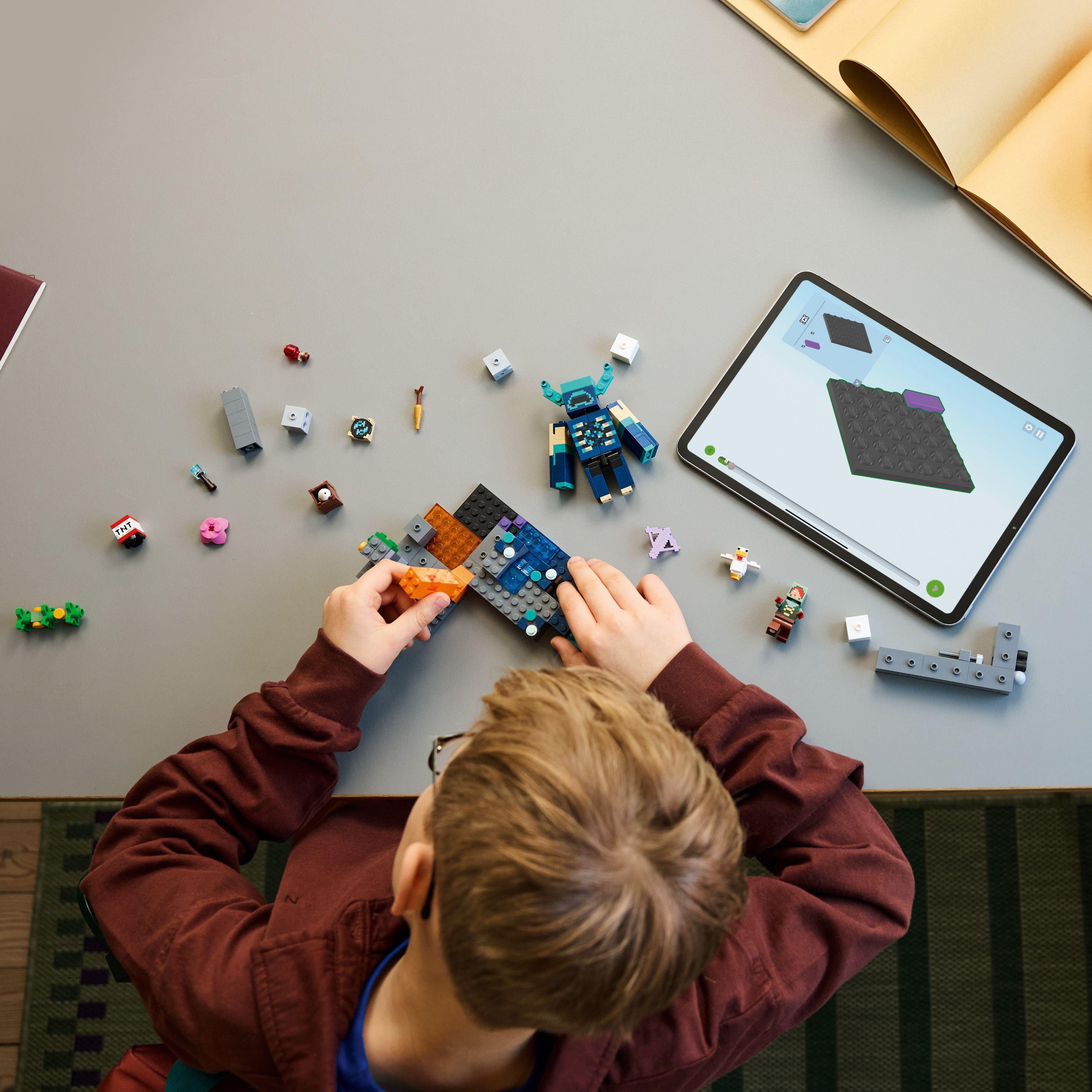 LEGO | LEGO LEGO® Minecraft® The Warden Encounter Collectible Video ...