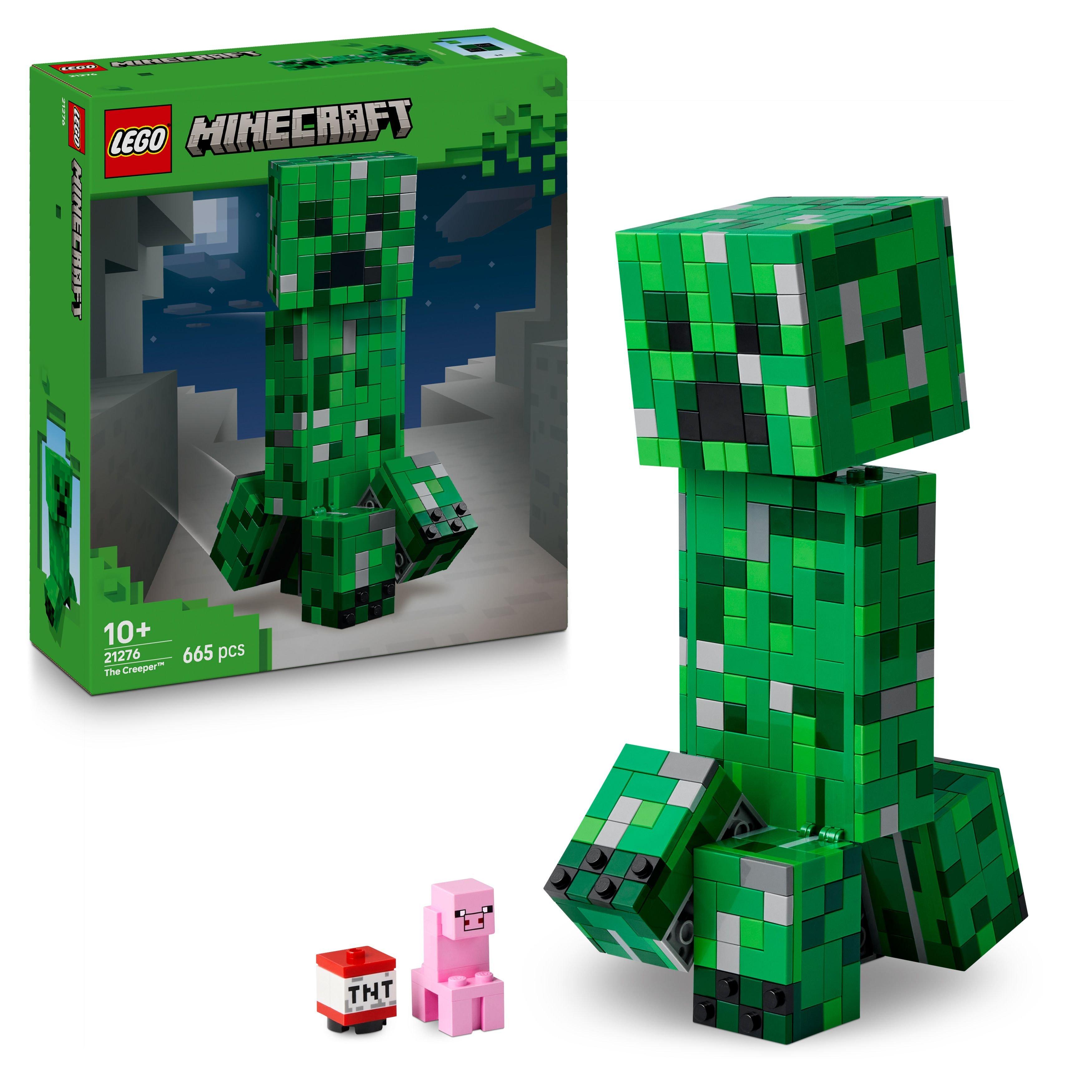 LEGO | LEGO LEGO® Minecraft® The Creeper™ Gamer Decor and Action Figure ...