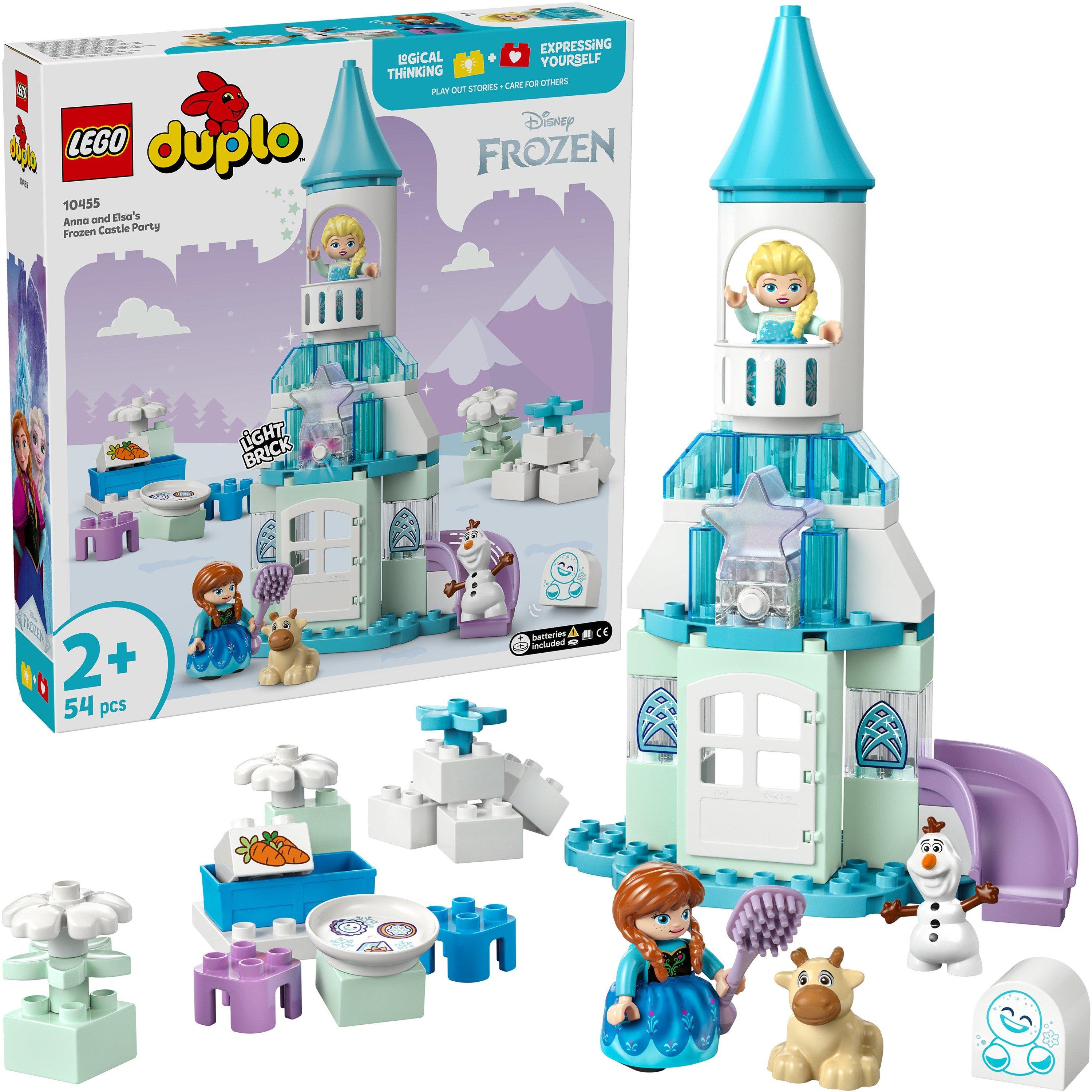 LEGO LEGO® DUPLO® Disney Anna and Elsa’s Frozen Castle Party Buildable ...