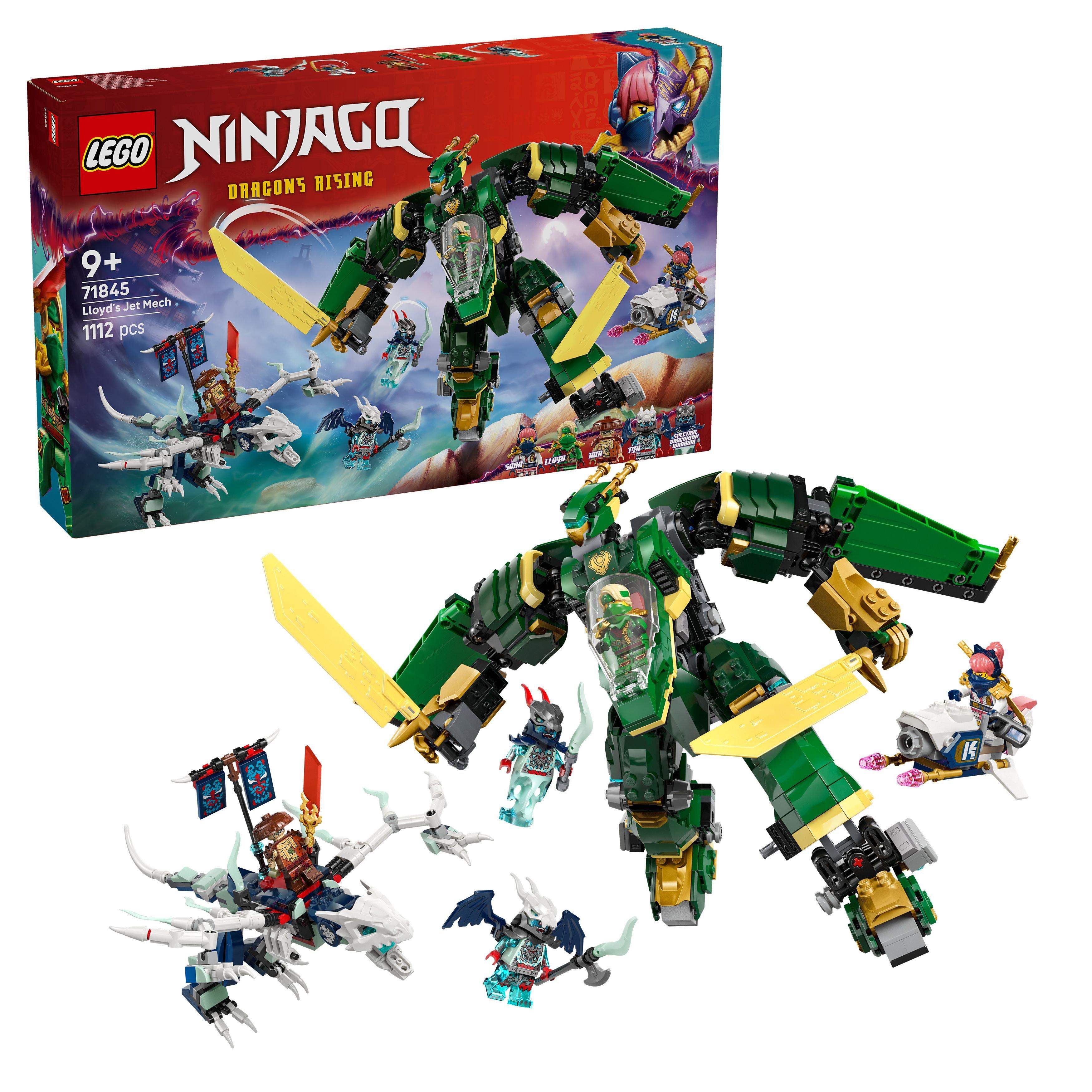 LEGO | LEGO LEGO® NINJAGO® Lloyd’s Jet Mech Ninja Toy Building Kit ...