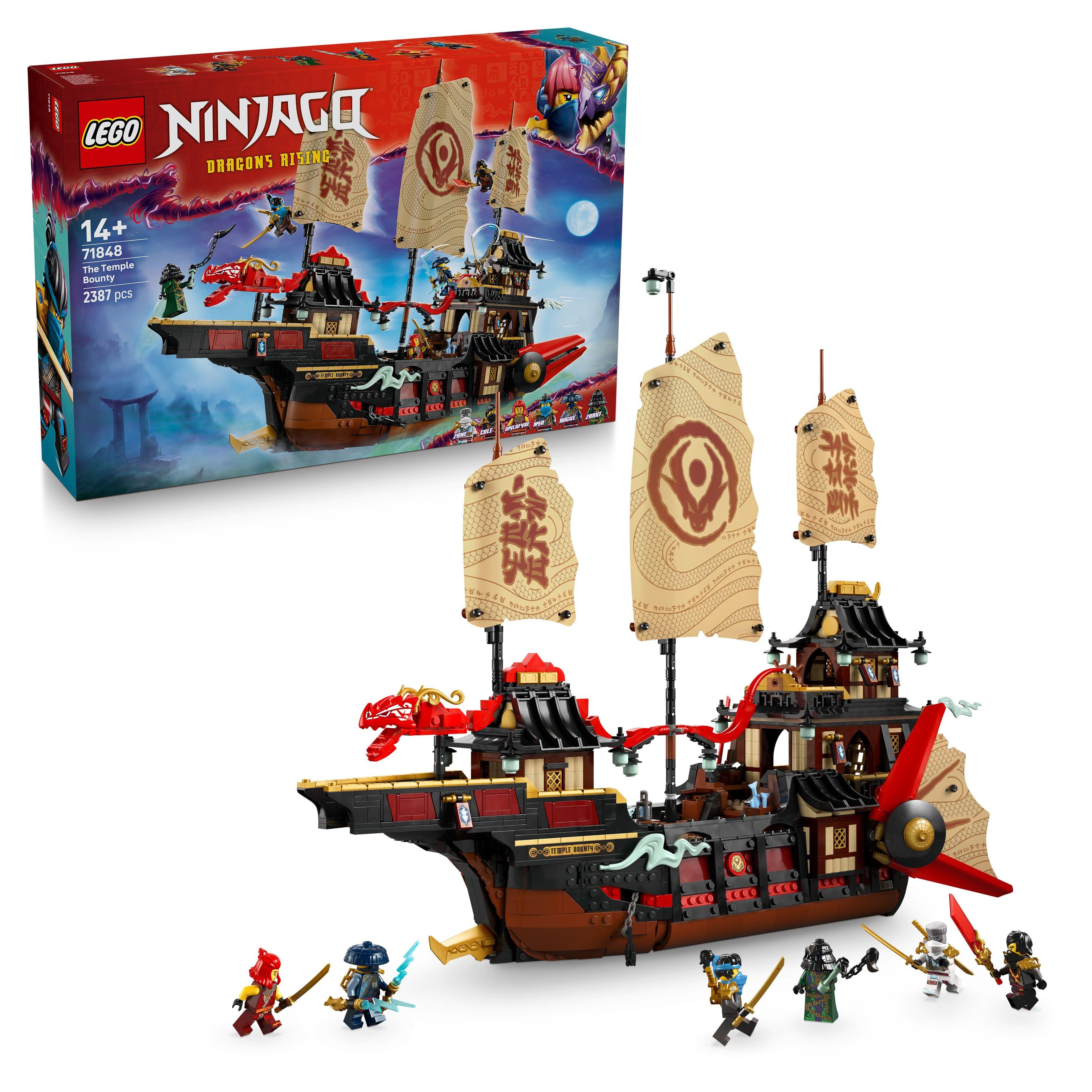 LEGO | LEGO LEGO® NINJAGO® The Temple Bounty Ship Toy Building Kit ...