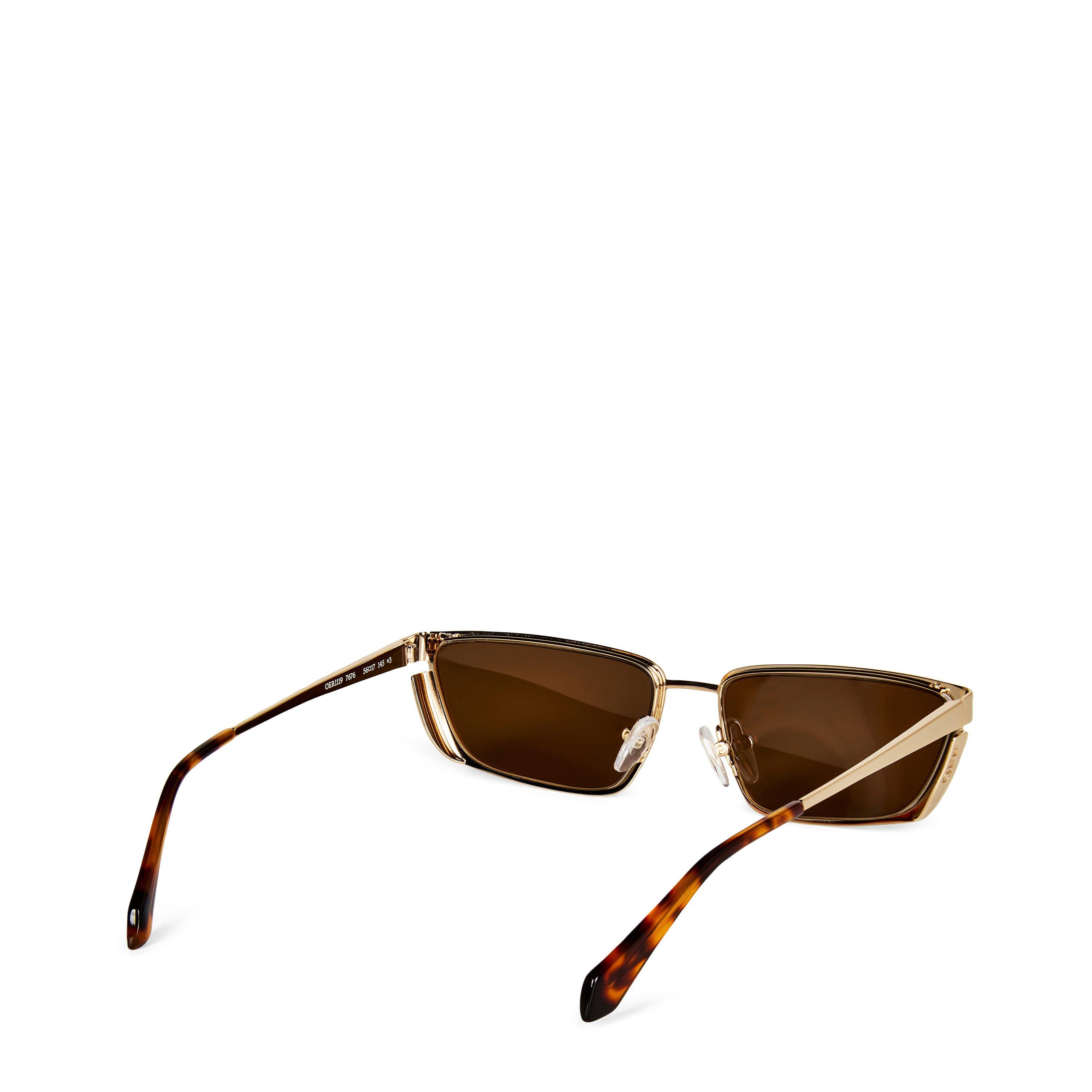 Off White Richfield 53mm Geometric Rectangle Sunglasses | FRASERS