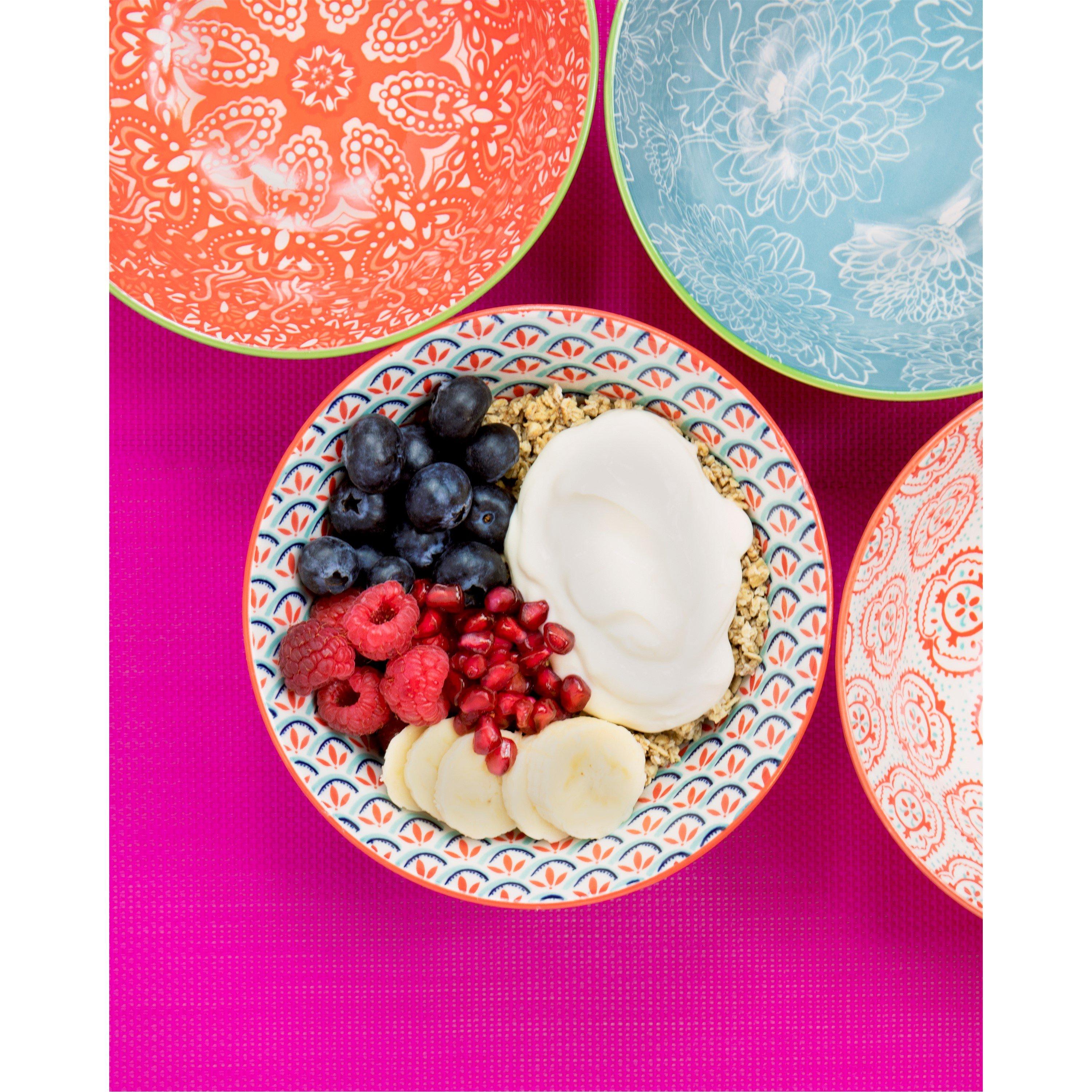 KitchenCraft | Patterned Cereal Bowl Set in Gift Box | Bowls | FRASERS