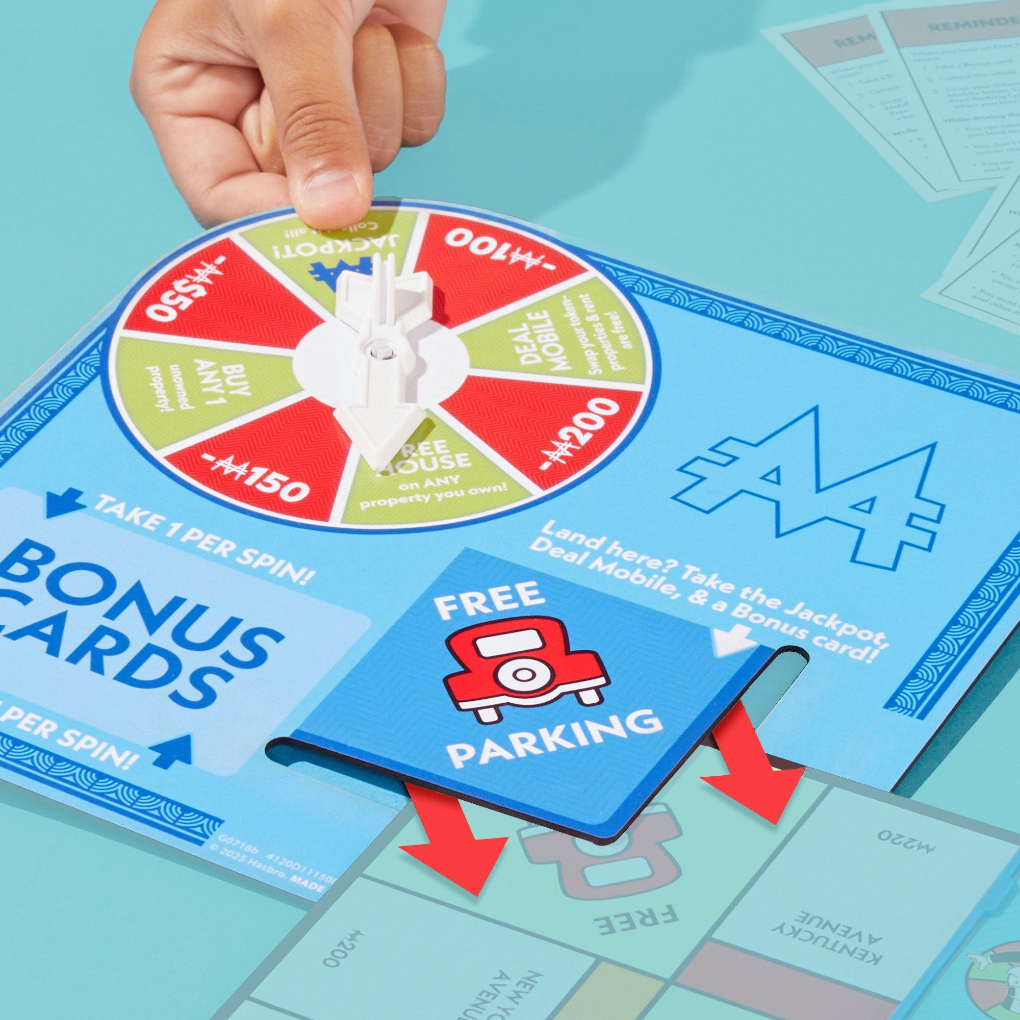 Hasbro | Monopoly Expansion Free Parking Jackpot Pack | Board Games ...