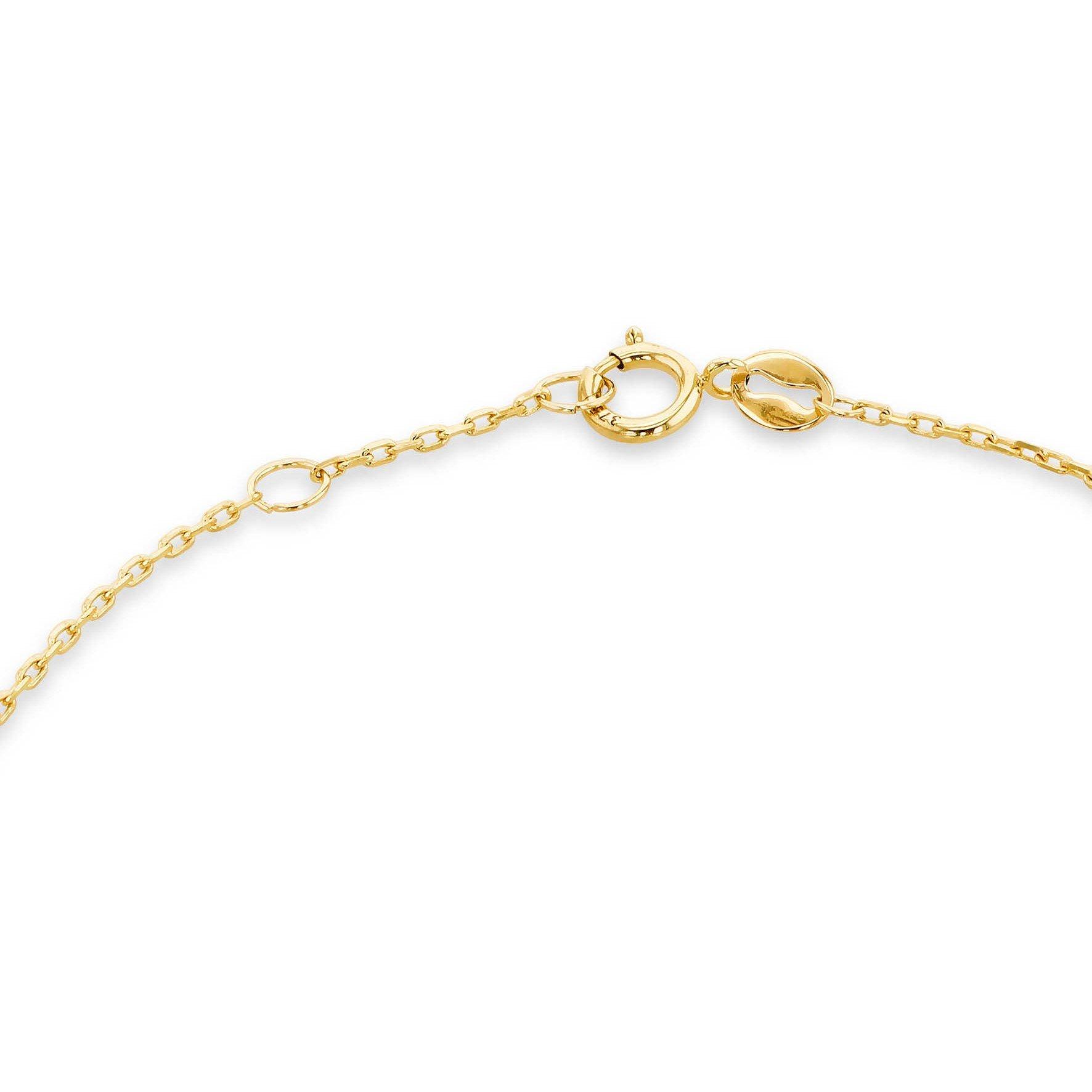 Be You 9ct Gold Evil Eye DC Ball Bracelet | FRASERS