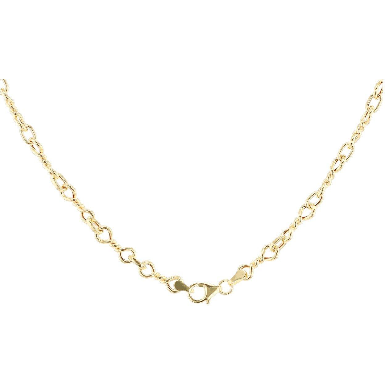 Be You | 9ct Gold Double Twist Fancy Chain | Chain Necklaces | FRASERS