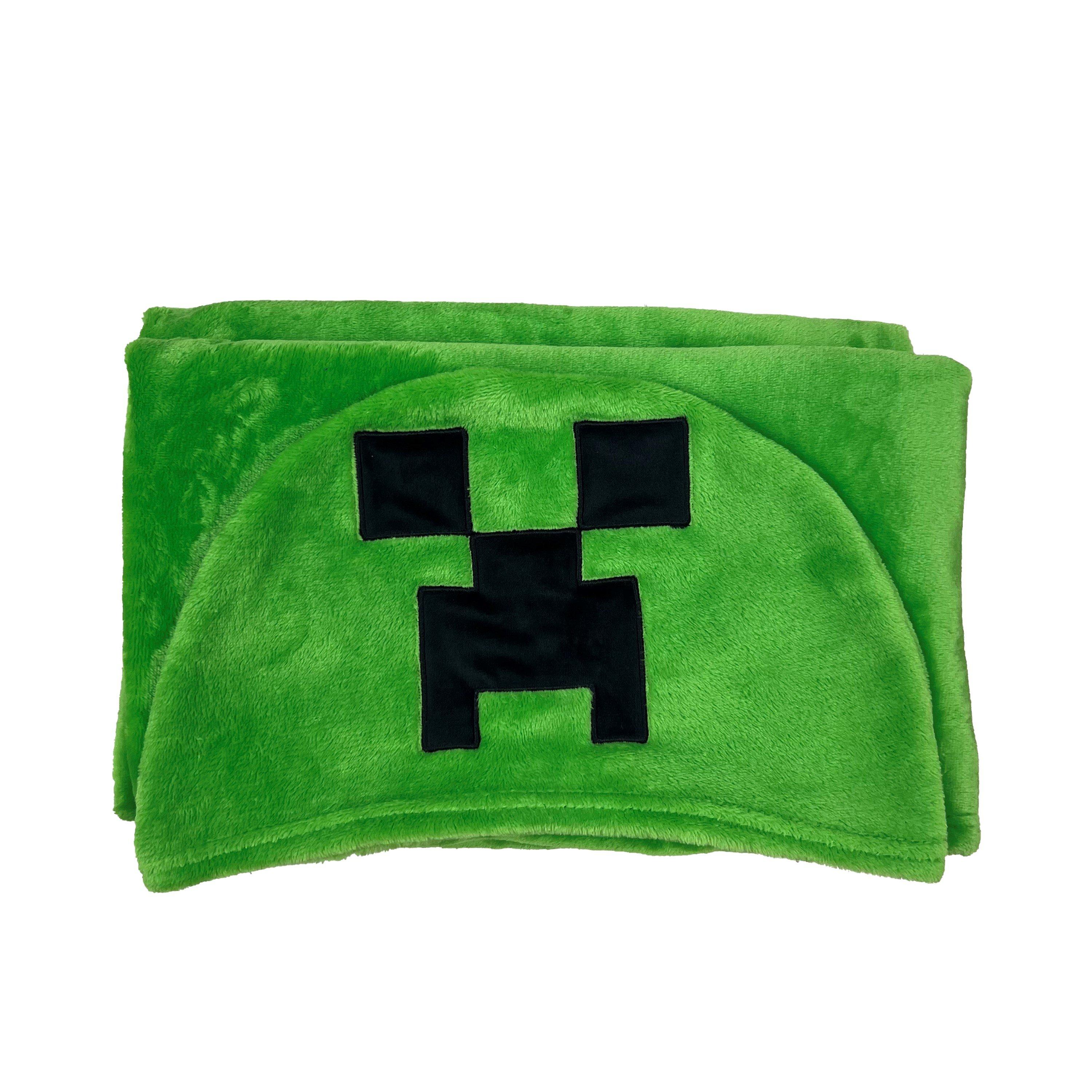 Minecraft Hooded Fleece Blanket | FRASERS