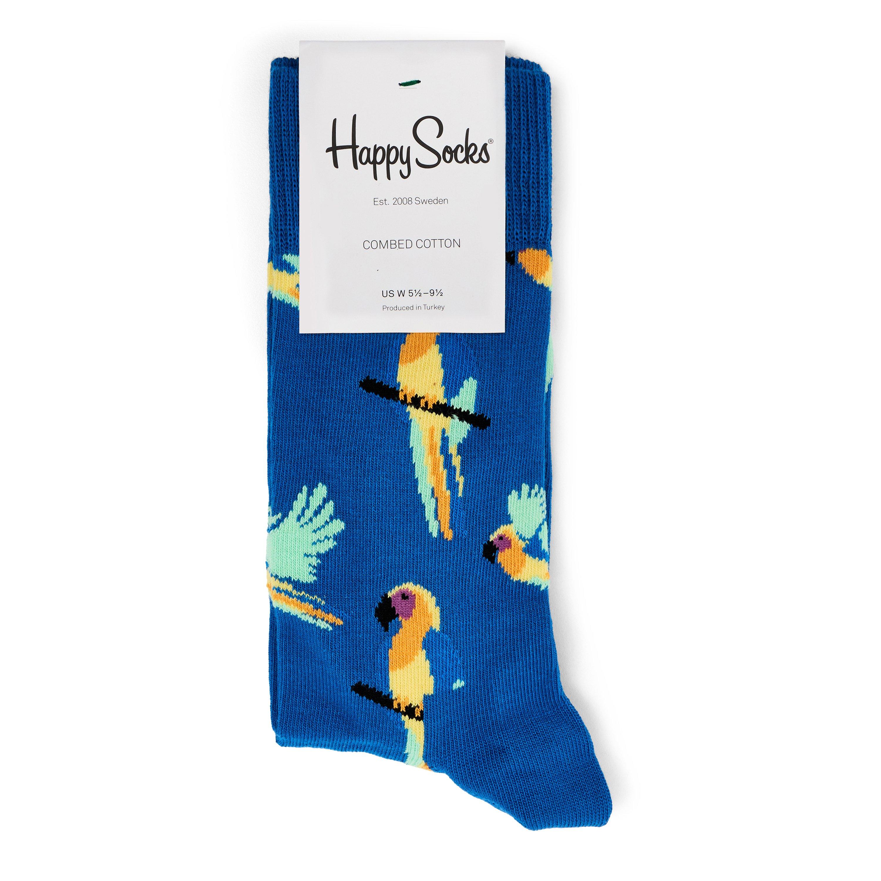 Happy Socks Parrot Pop | FRASERS