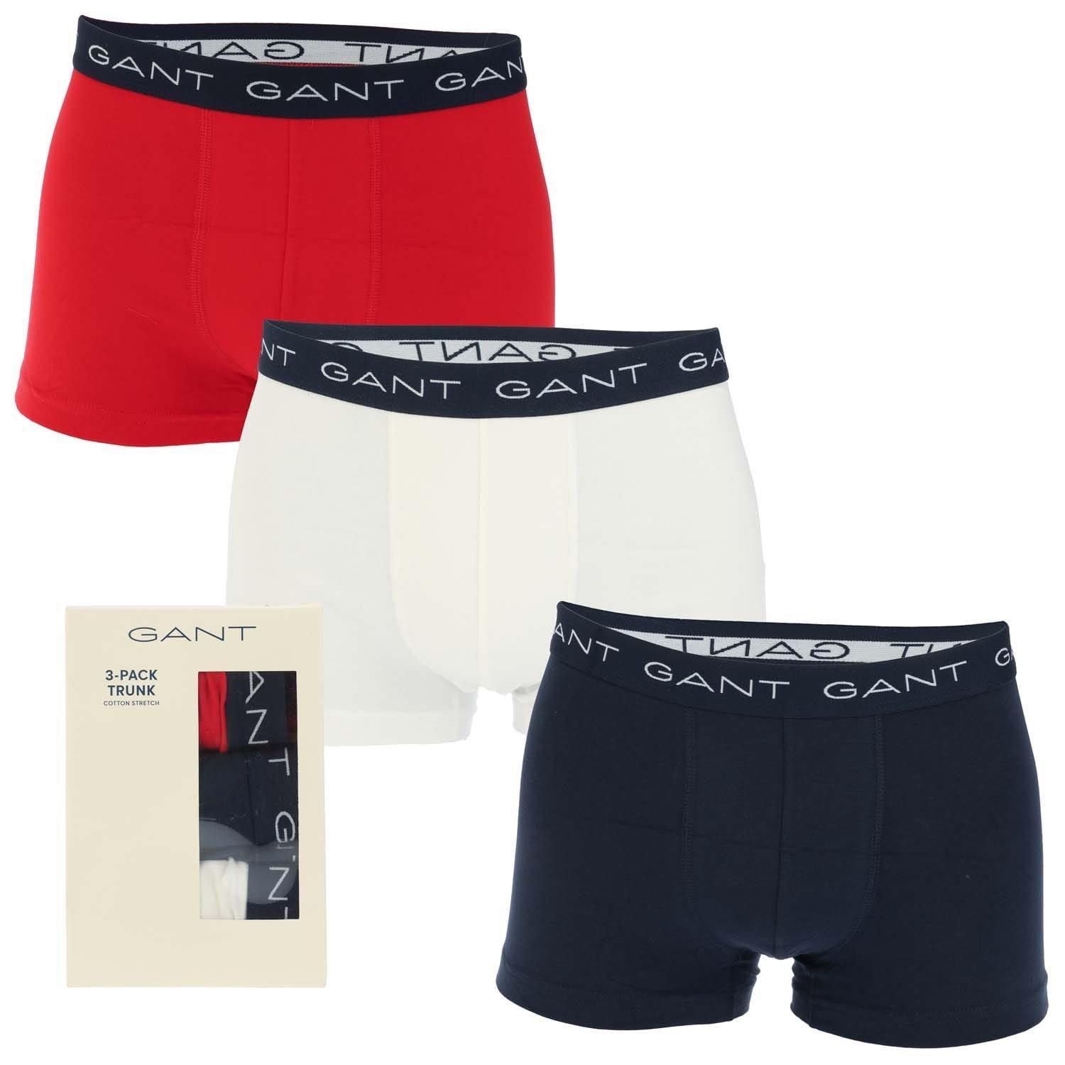Gant | 3 Pack Trunks | Boxers | USC