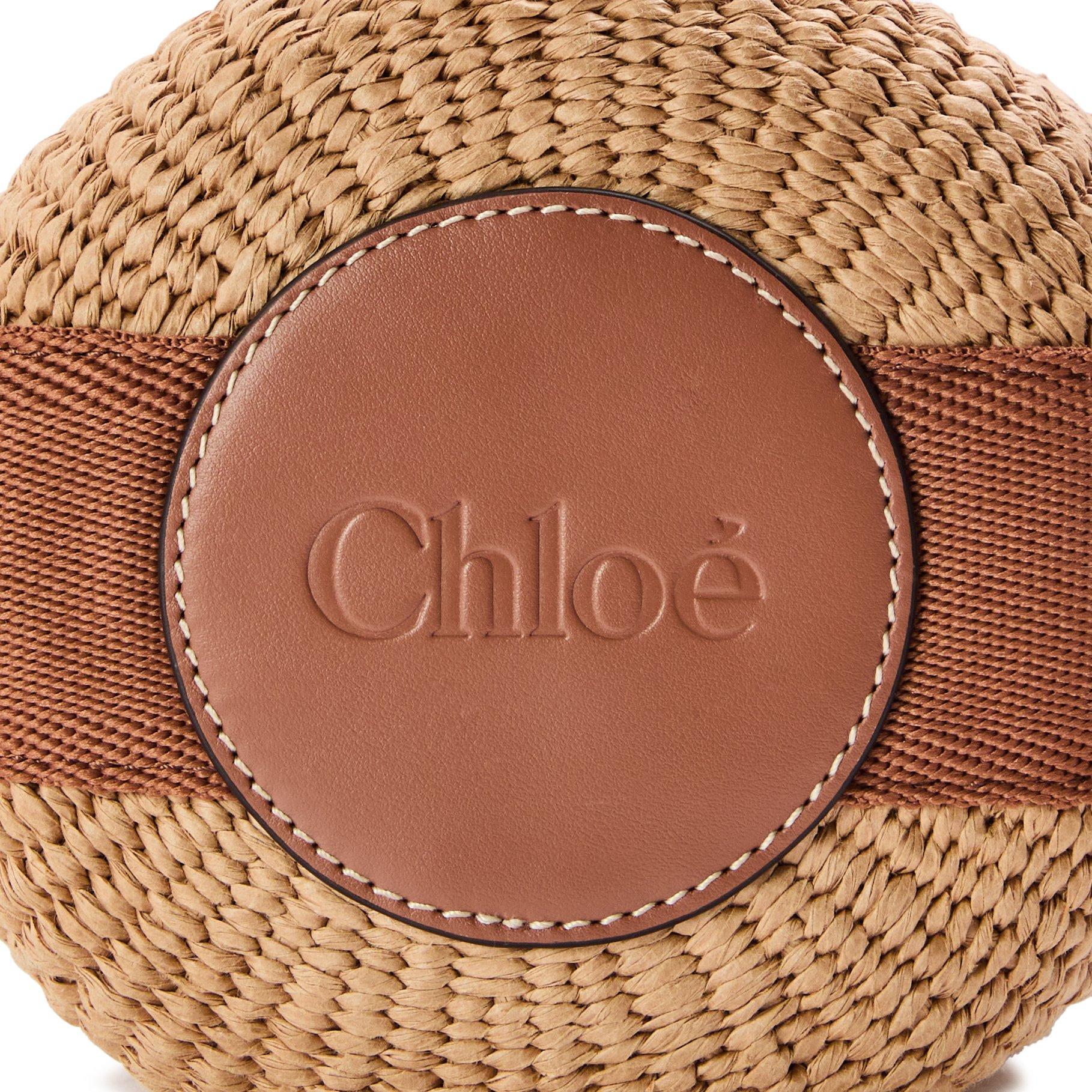 Chloe Women's Small Woody Basket Bucket Bag | Flannels